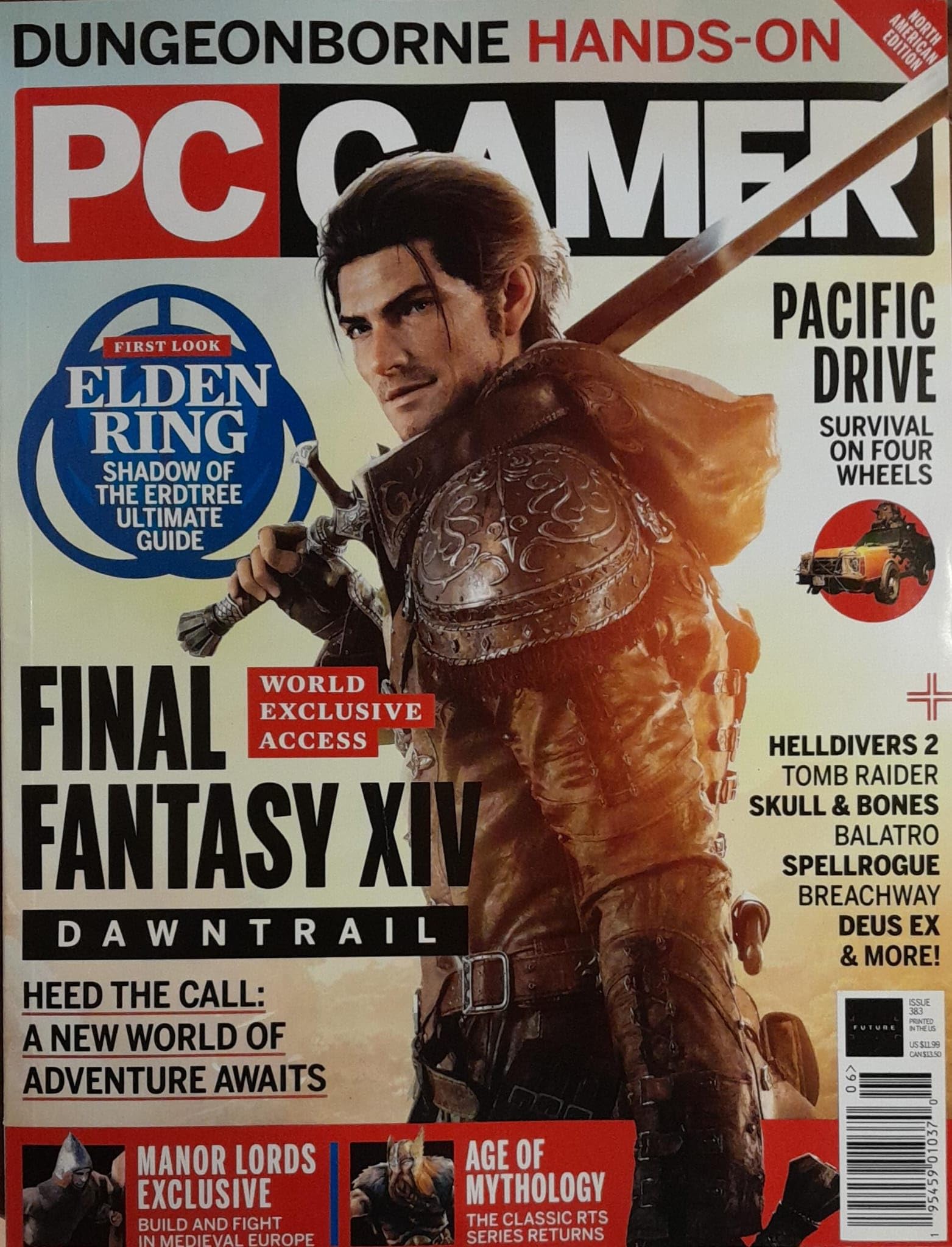 Buy Pc Gamer Magazine June 2024 Final Fantasy Dawntrail Online at ...
