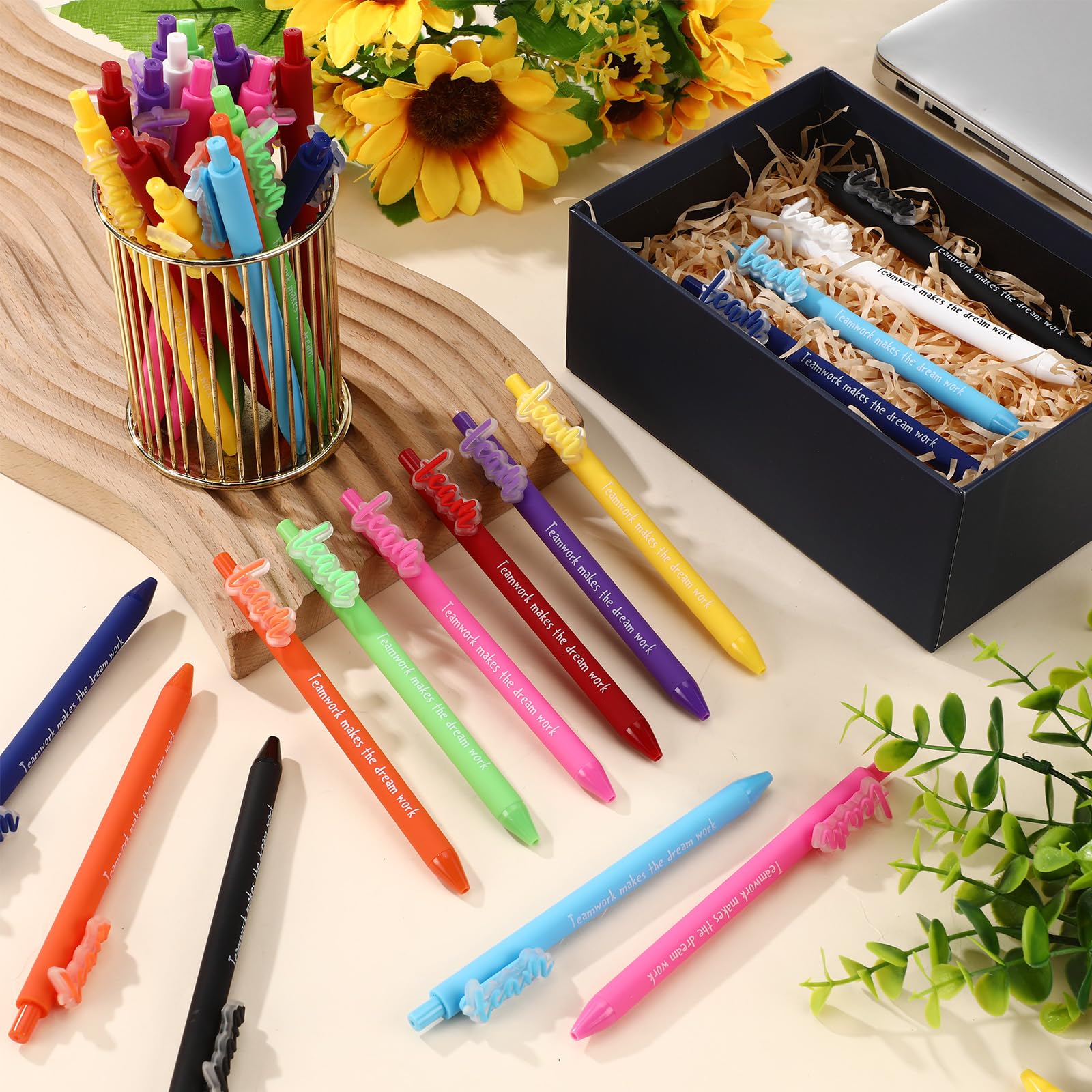 Snapklik.com : 20 Pcs Teamwork Appreciation Gift Team Ballpoint Pens