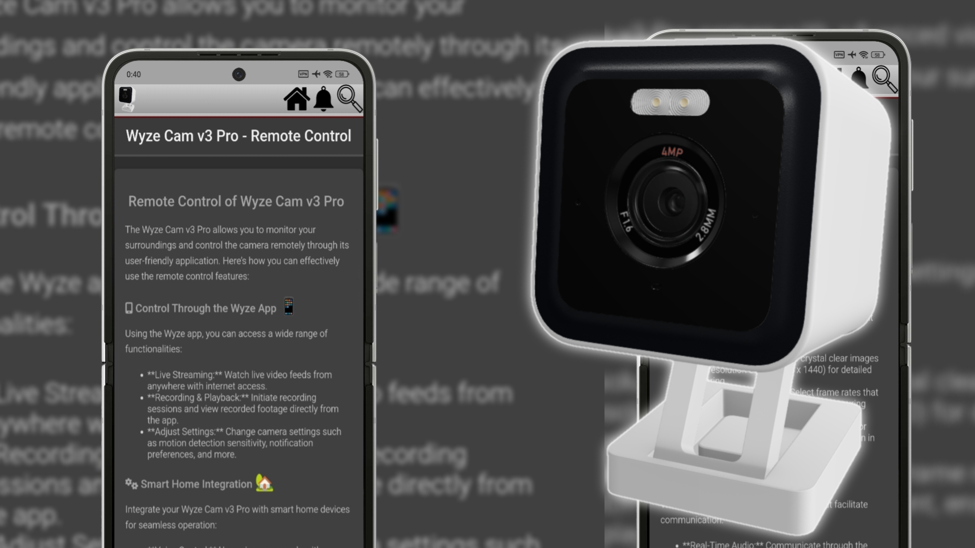 Wyze Cam v3 Pro - App on Amazon Appstore