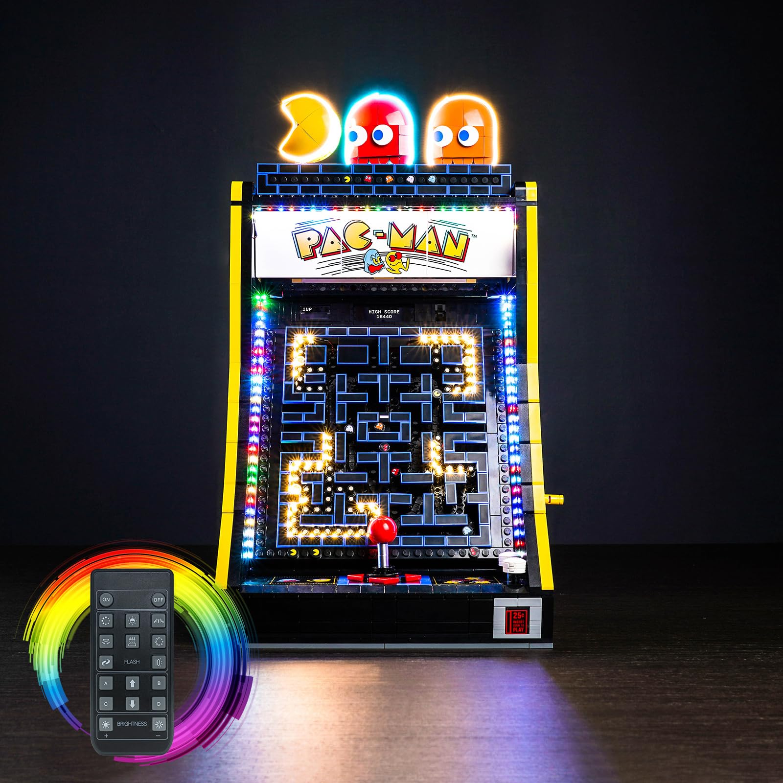 Amazon.com: VONADO LED Light Kit Compatible with Pac-Man Arcade Machine ...