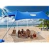 Amazon.com: SOLI Outdoors Inflatable Sun Shade Canopy - Ultraportable ...
