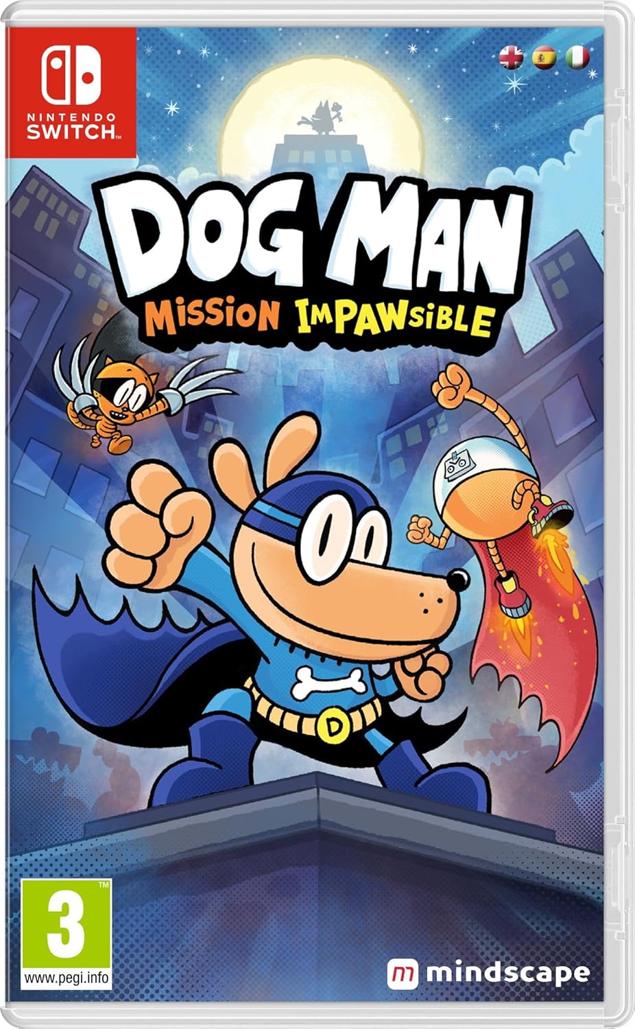 Dog Man: Mission Impawsible - Switch : Amazon.co.uk: PC & Video Games
