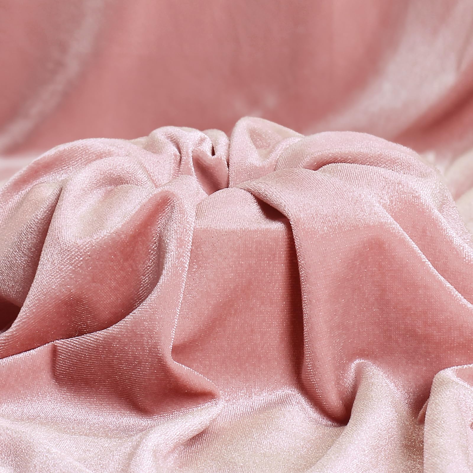 Amazon.com: Cobedzy 1 Yard Stretch Velvet Fabric Pink - 60 Inch Wide ...