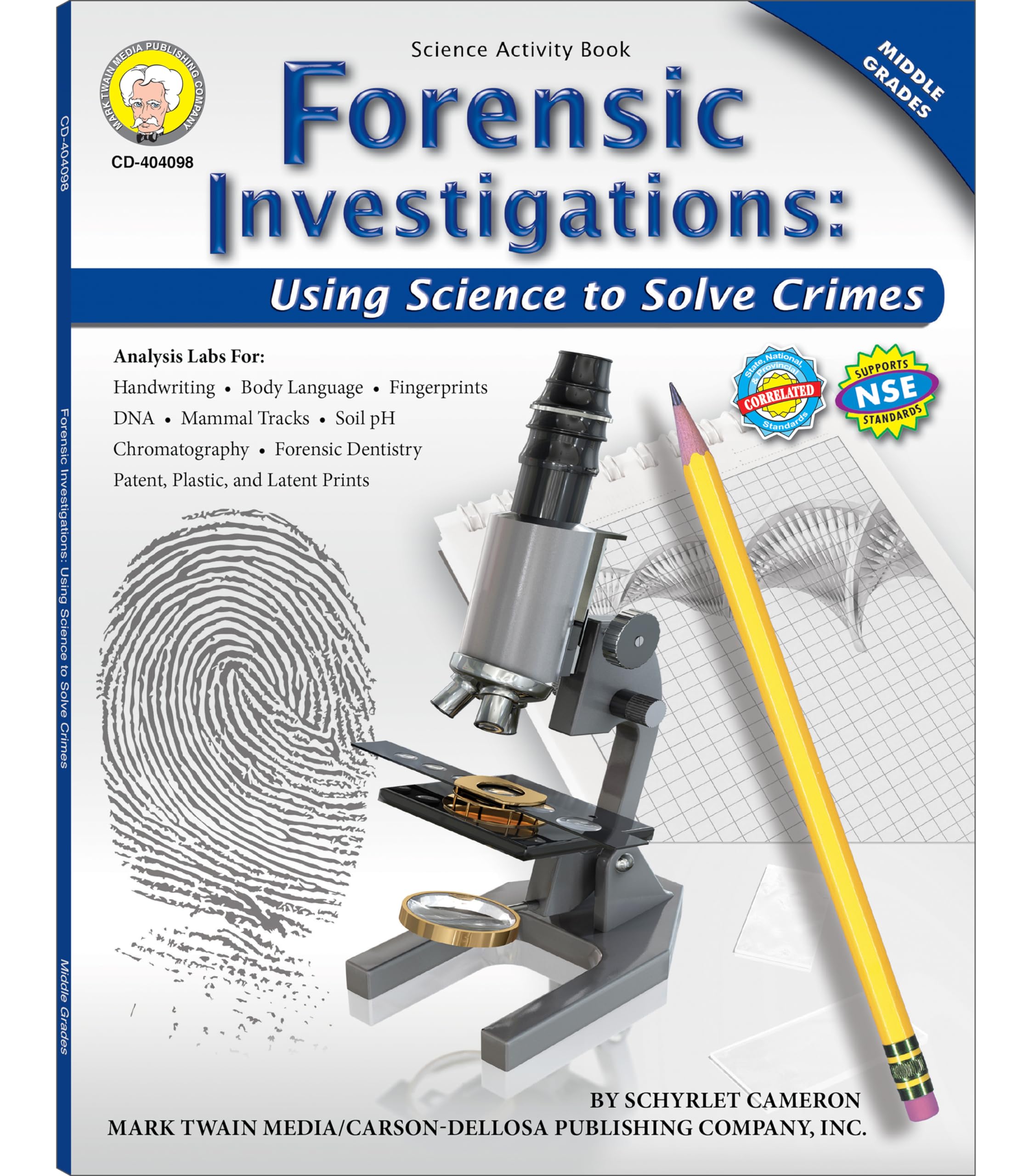 Snapklik.com : Mark Twain Forensic Investigations Workbook, Using ...