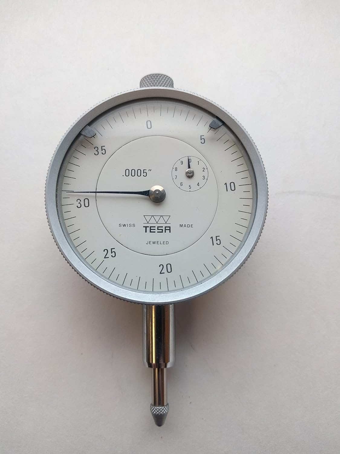 Amazon.com: TESA Dial Indicator .5" Travel. Swiss-Made. Carbide Tip ...