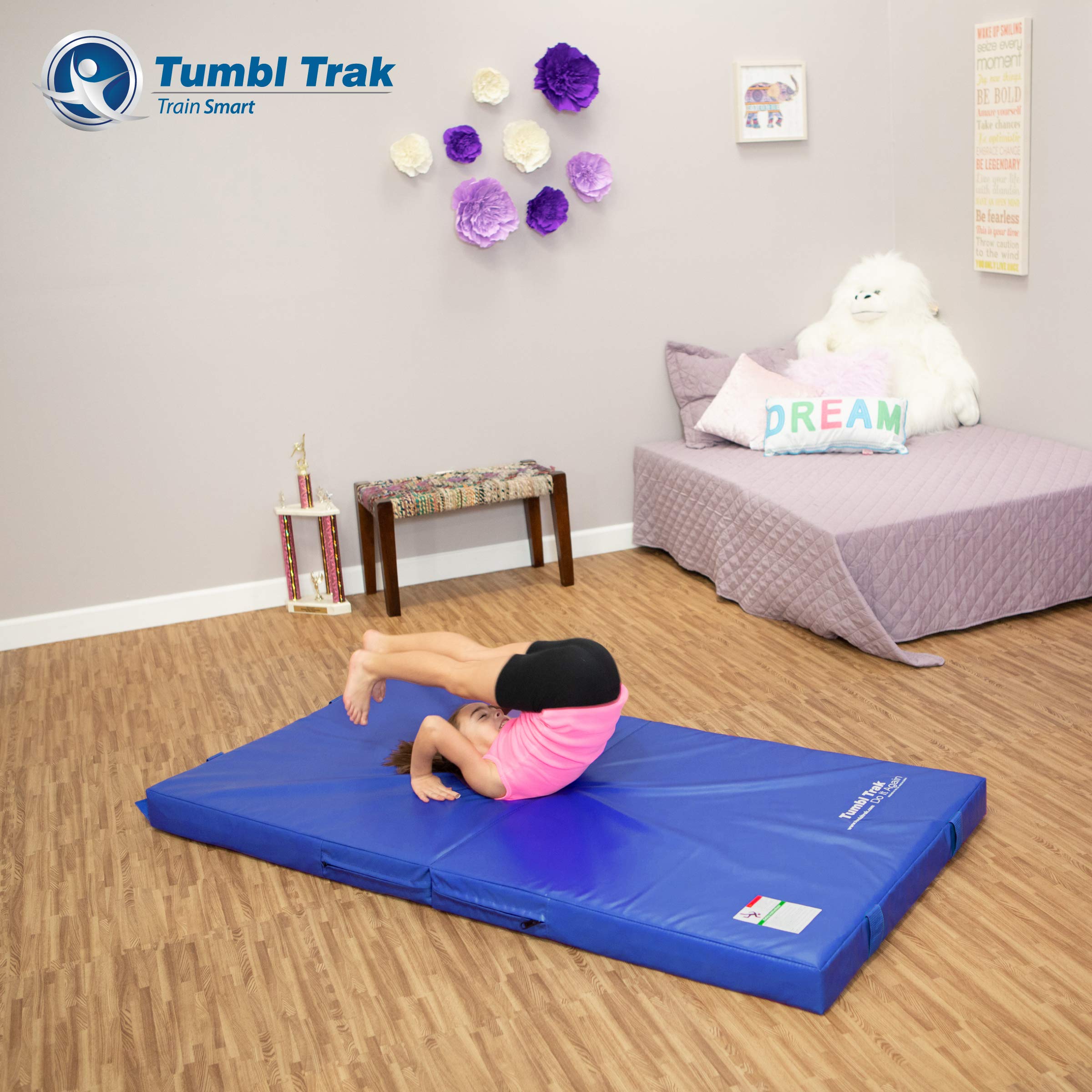 Snapklik.com : Tumbl Trak Junior Practice Mat Gymnastics Crash Pad