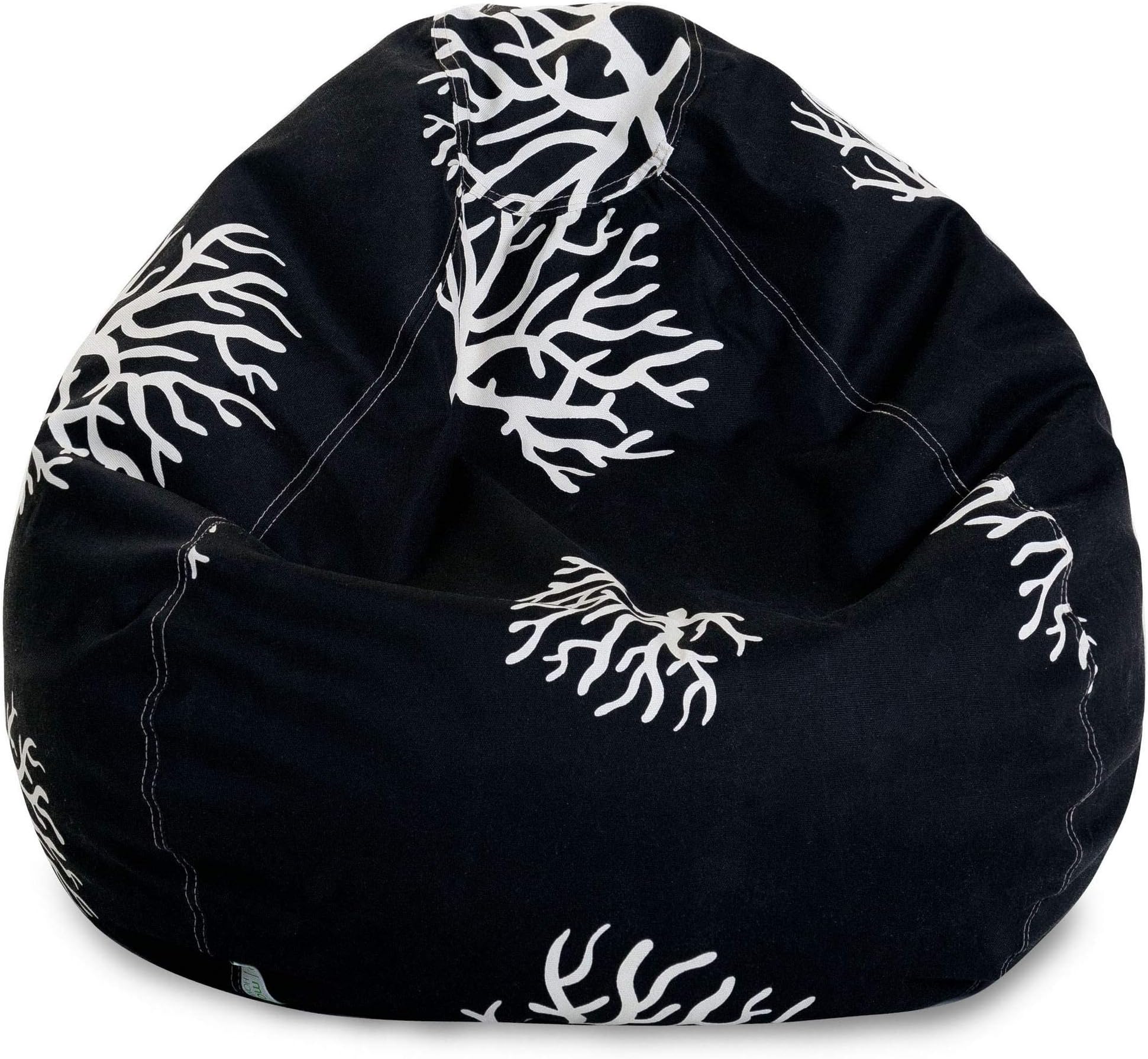 Amazon.com : Majestic Home Goods Aruba Bean Bag, Small, Orange : Bean ...