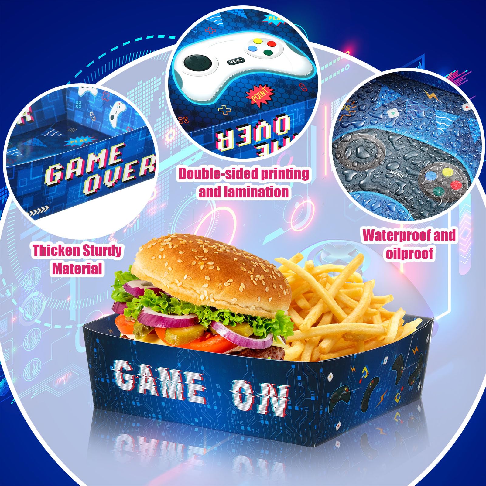 Snapklik.com : Maxcheck 36 Pcs Video Game Party Favor Large 5 Lb Video ...