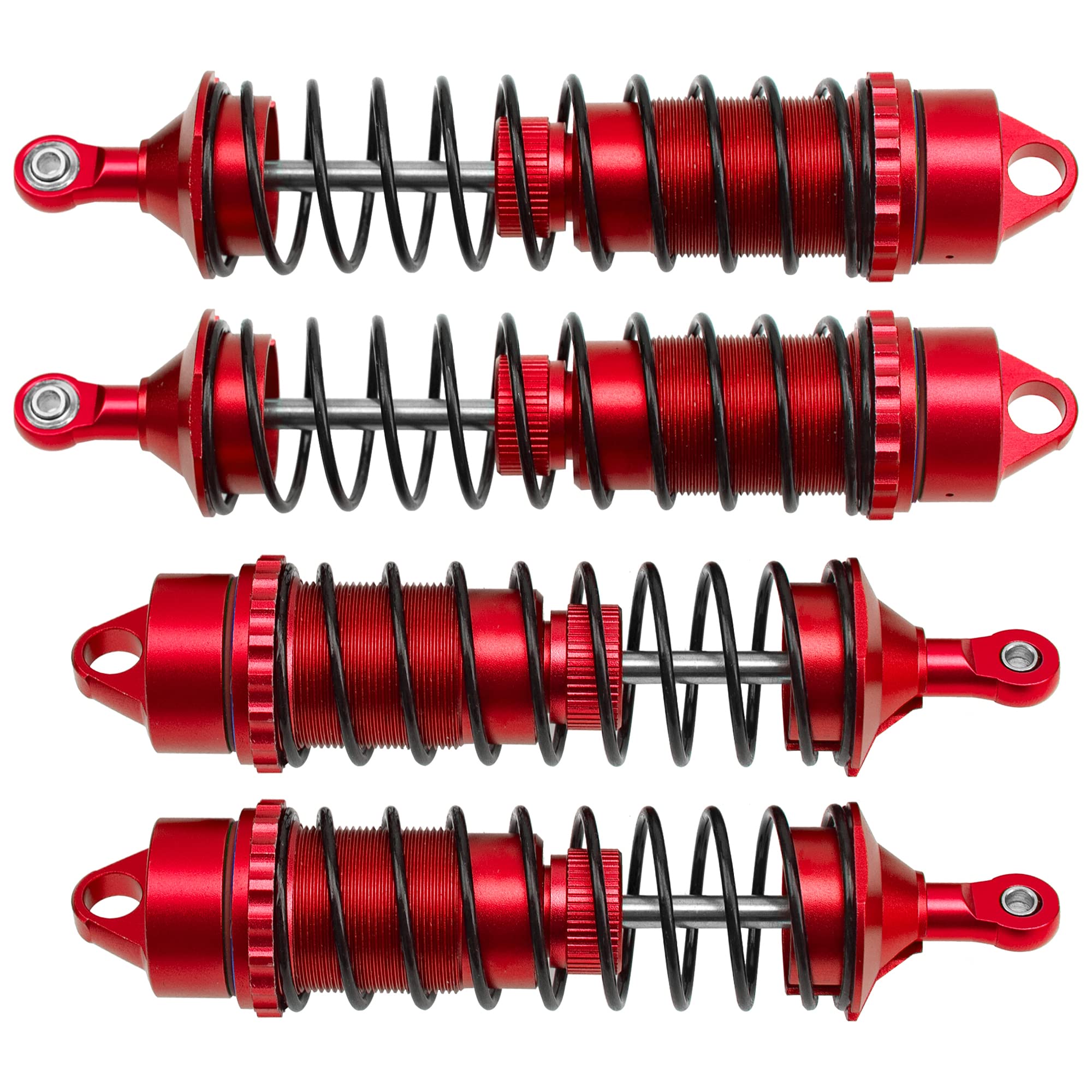 Amazon.com: Vgoohobby Full Metal Front & Rear Shock Absorber Adjustable ...