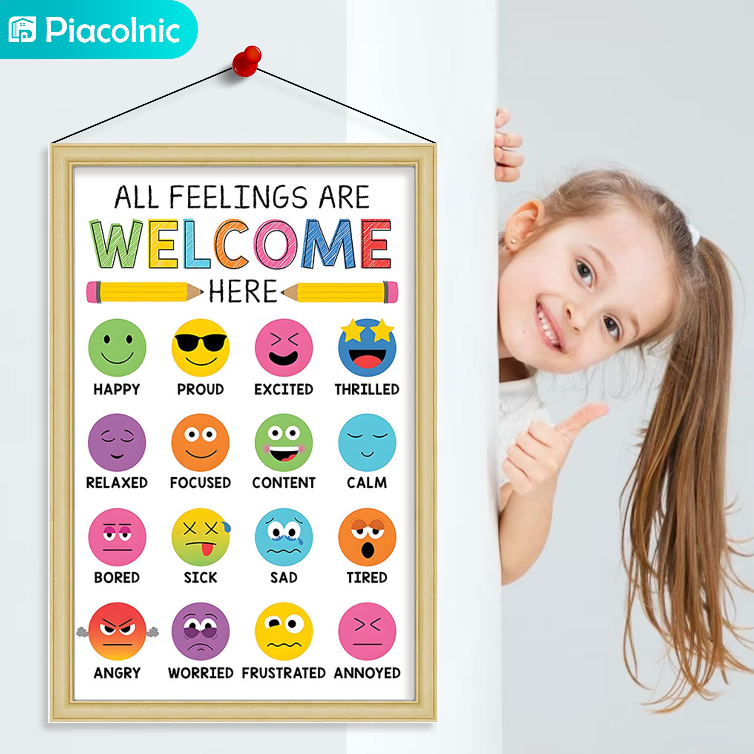 The Mind Big Feelings Are Ok Poster, Calm Down Corner All Emotions ...