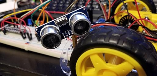 Amazon.com: ELEGOO 5PCS HC-SR04 Ultrasonic Module Distance Sensor ...