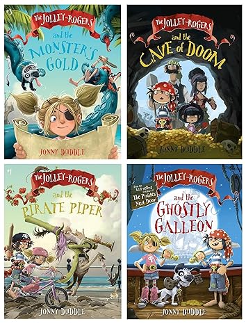 Jolley-Rogers Series 4 Books Collection Set (The Jolley-Rogers and the ...