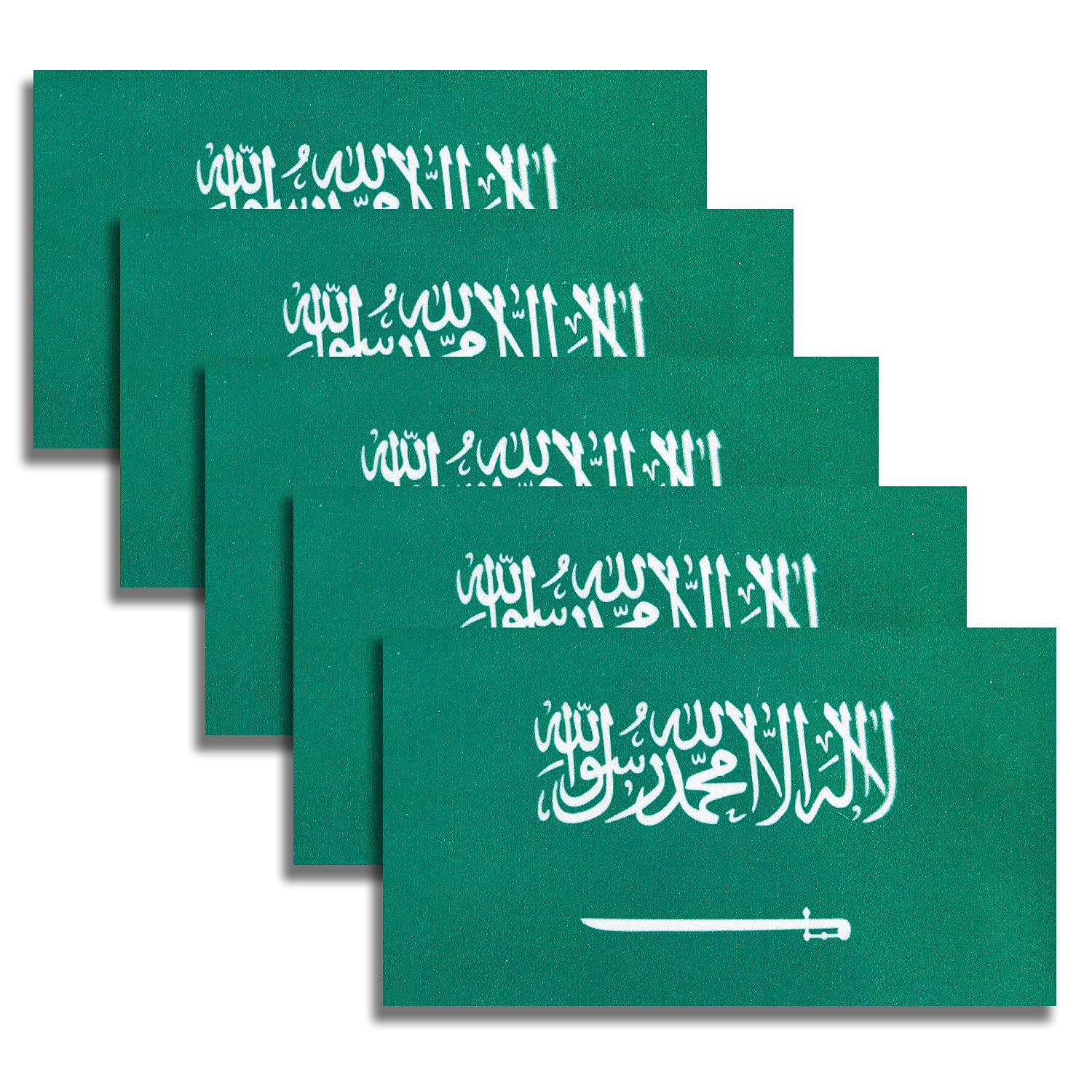 Buy 5 Pcs Saudi Arabia Vinyl Decal Saudi Arabian Decal Sticker Saudi