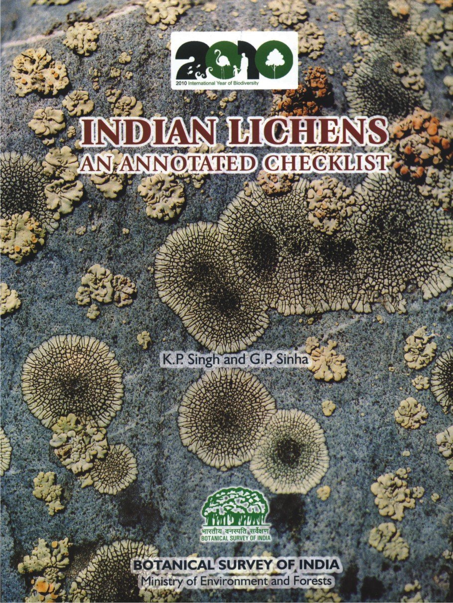 Indian Lichens : An Annotated Checklist : Singh, K.P., Sinha, G.P ...