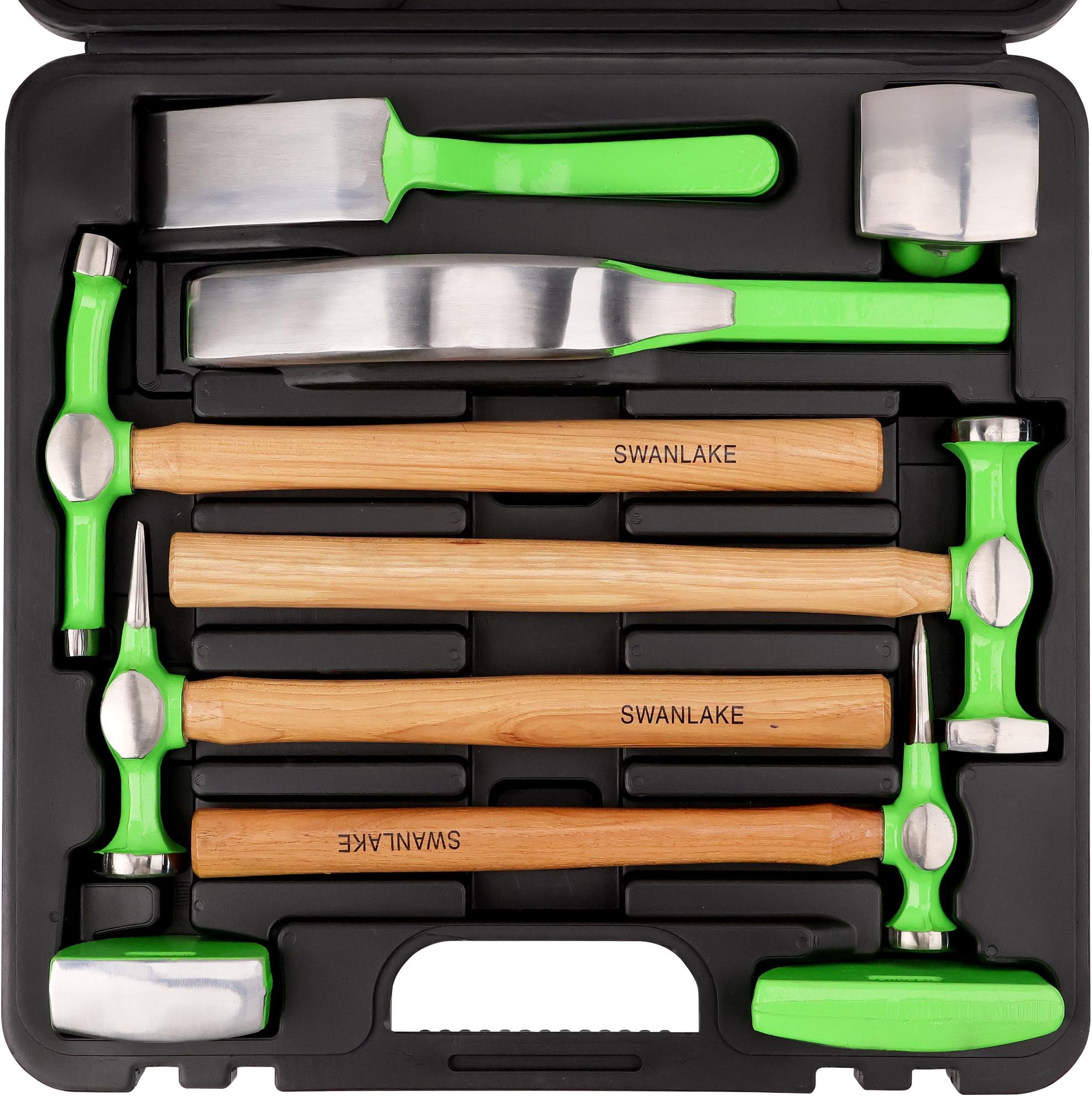 Amazon.com: SWANLAKE GARDEN TOOLS 9Pcs Auto Body Hammer and Dolly Set ...