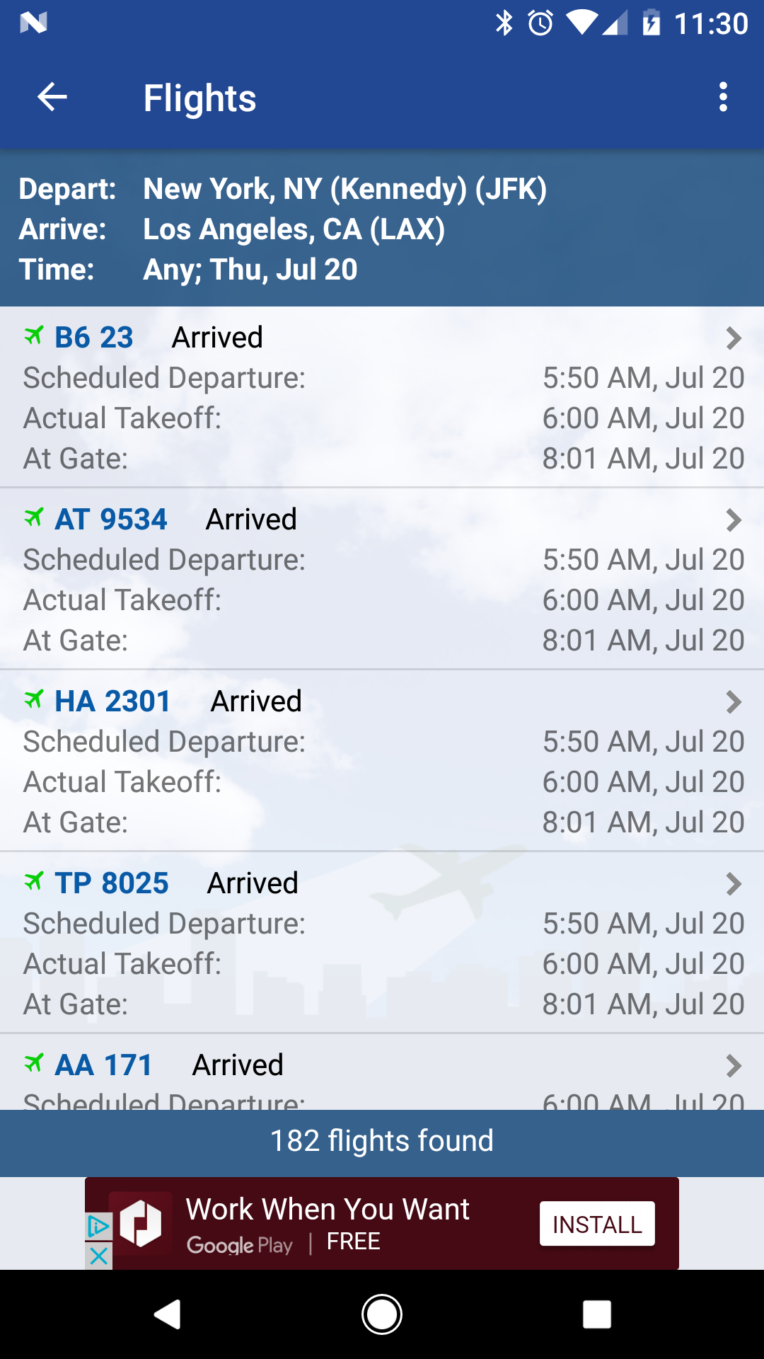 FlightView Free - App on Amazon Appstore