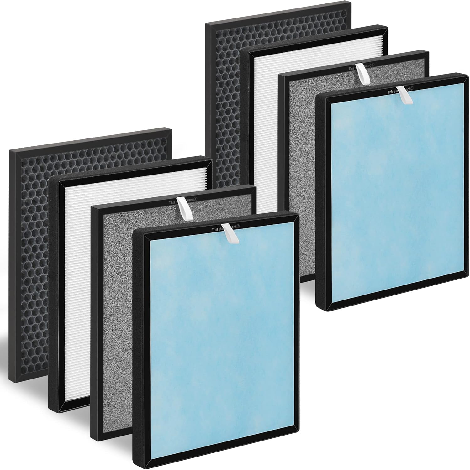 Amazon.com: Zouhwaso 4 Sets HSP001 Filter Replacements Compatible with ...