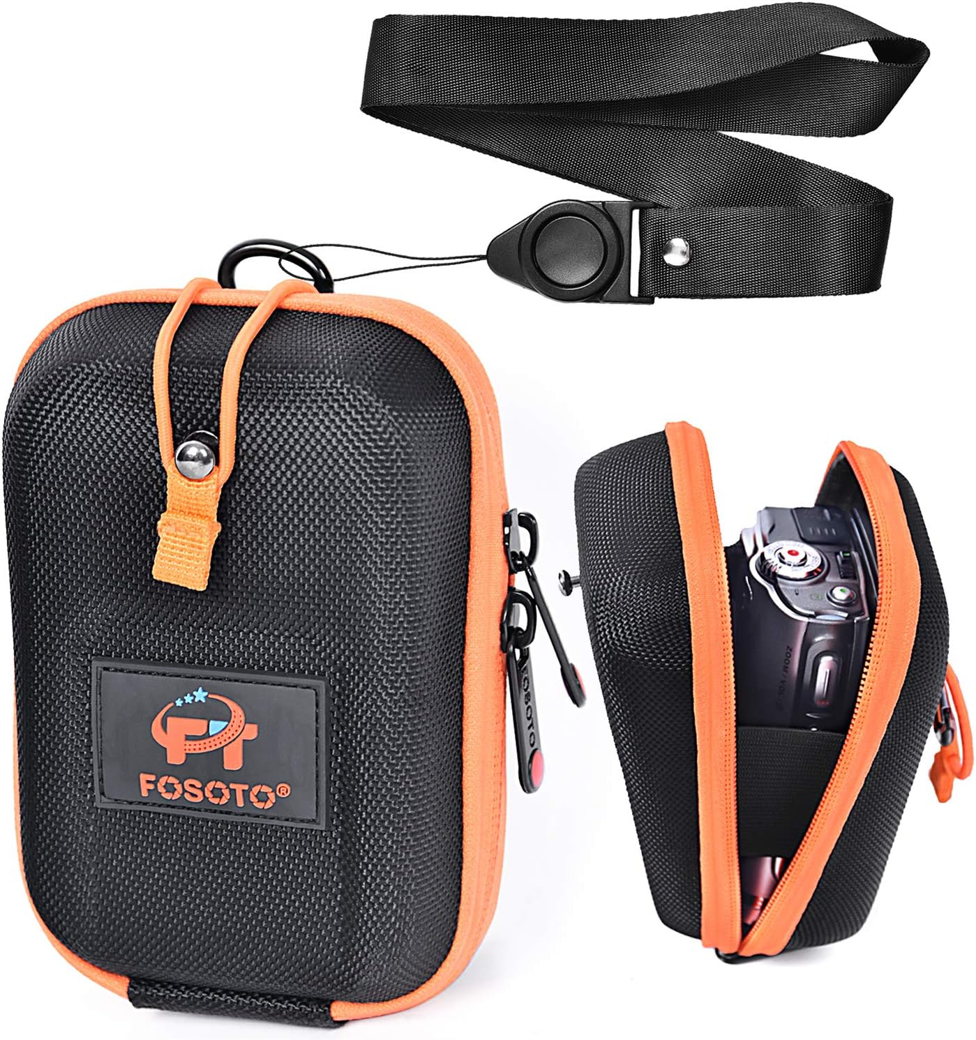 Acme Made Sleek Video Camera Case - Matte Black Chevron: Amazon.co.uk ...