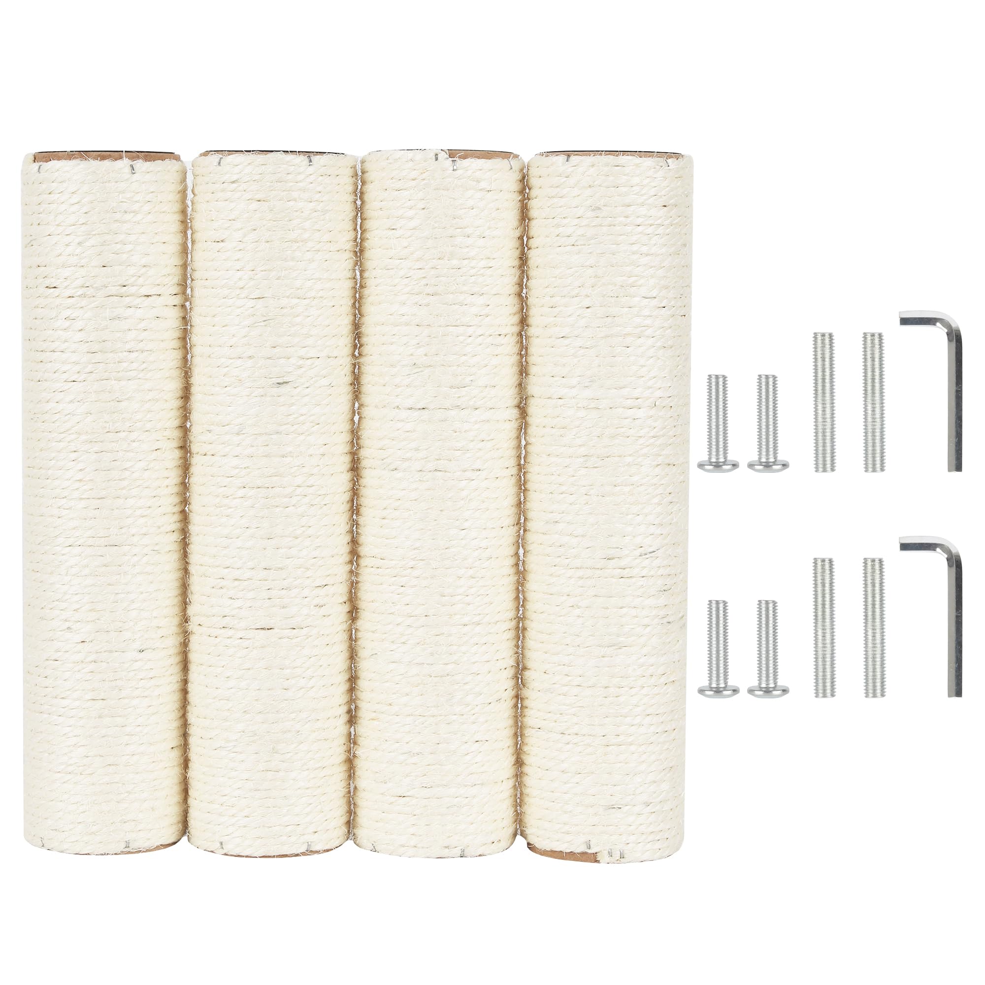 Amazon.com : ECCIBOUN 4 PCS 7.4cm 2.91in Diameter Cat Scratching Post ...