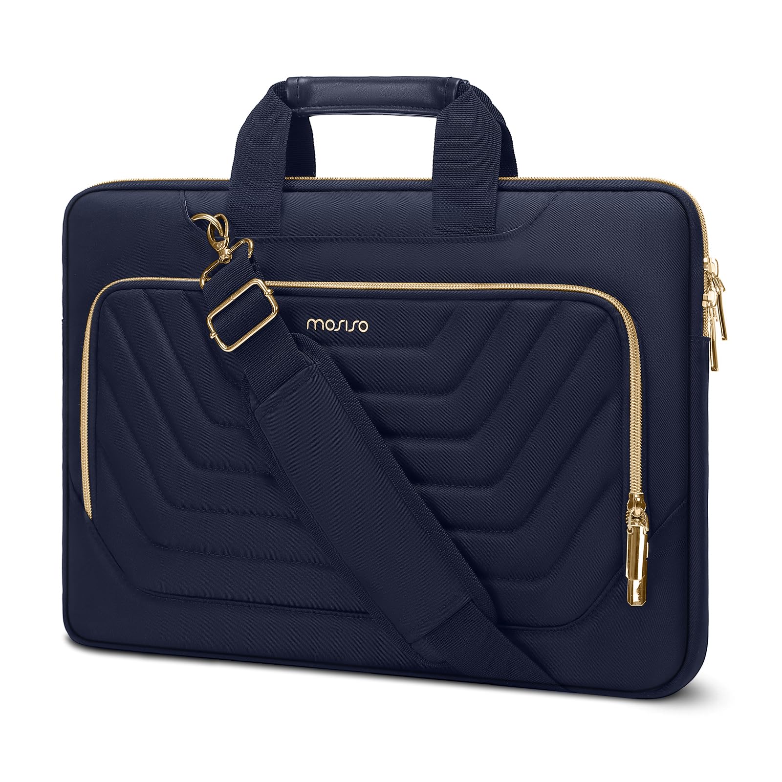 MOSISO Laptop Shoulder Bag,15-15.6 inch Computer Bag Compatible with ...