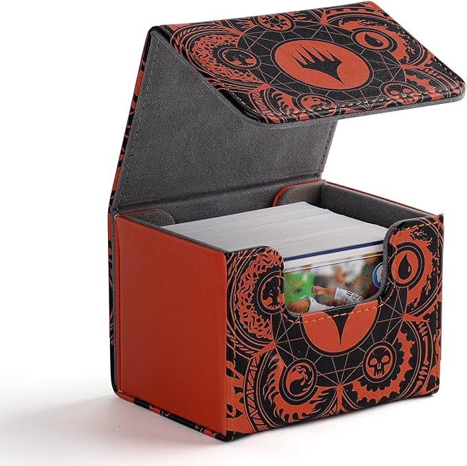 Amazon.com: Deck Box for MTG Cards, Trading Commander Deck Case Holds ...