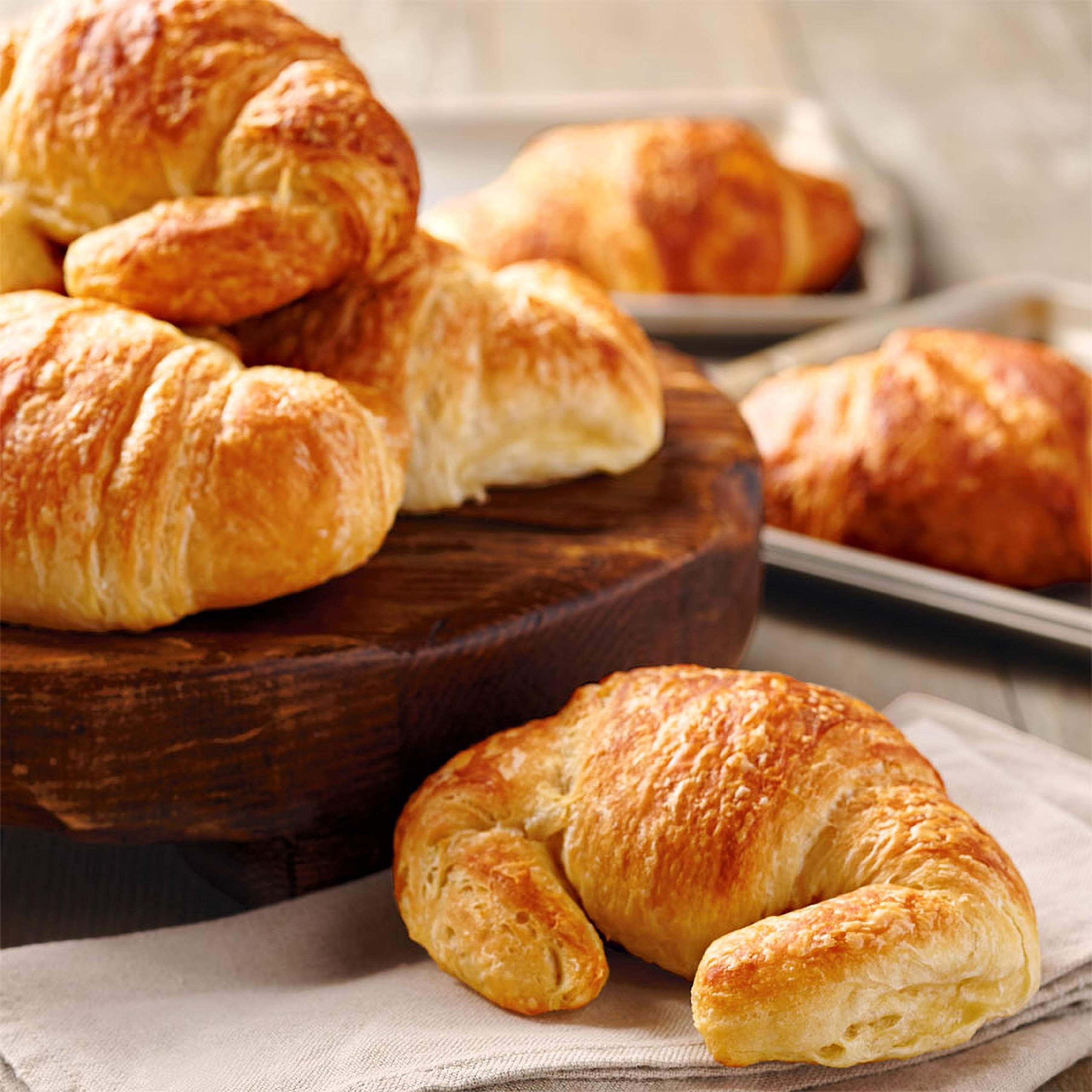 Amazon.com: La Francaise European Extra Large Butter Closed Croissant ...