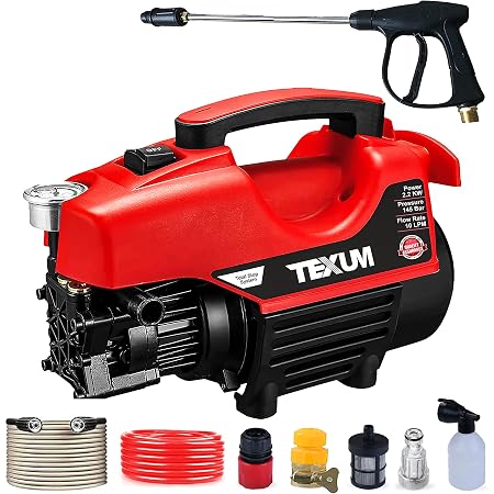 TEXUM TX-25 Portable high Pressure Car Washer Machine for Washing car ...