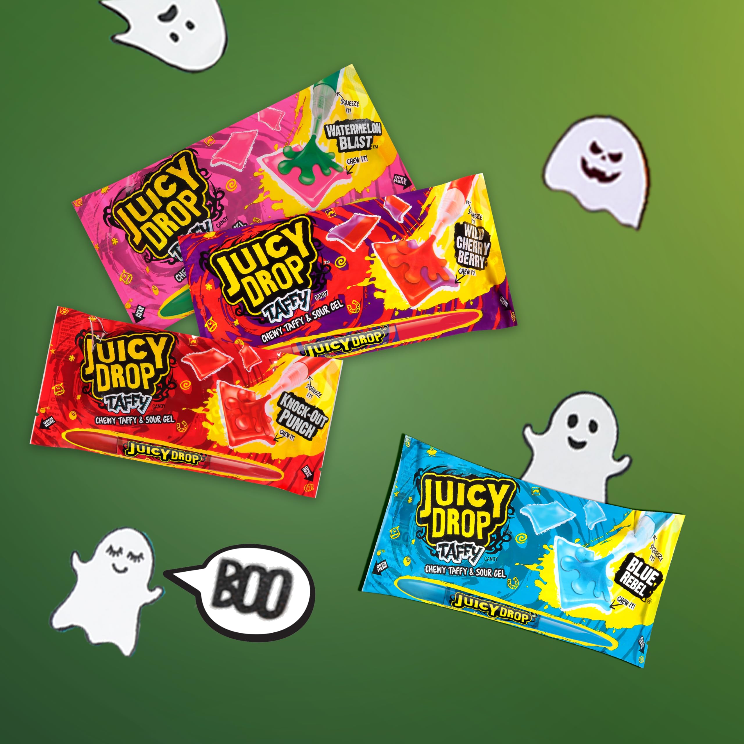 Juicy Drop Taffy Blue Rebel