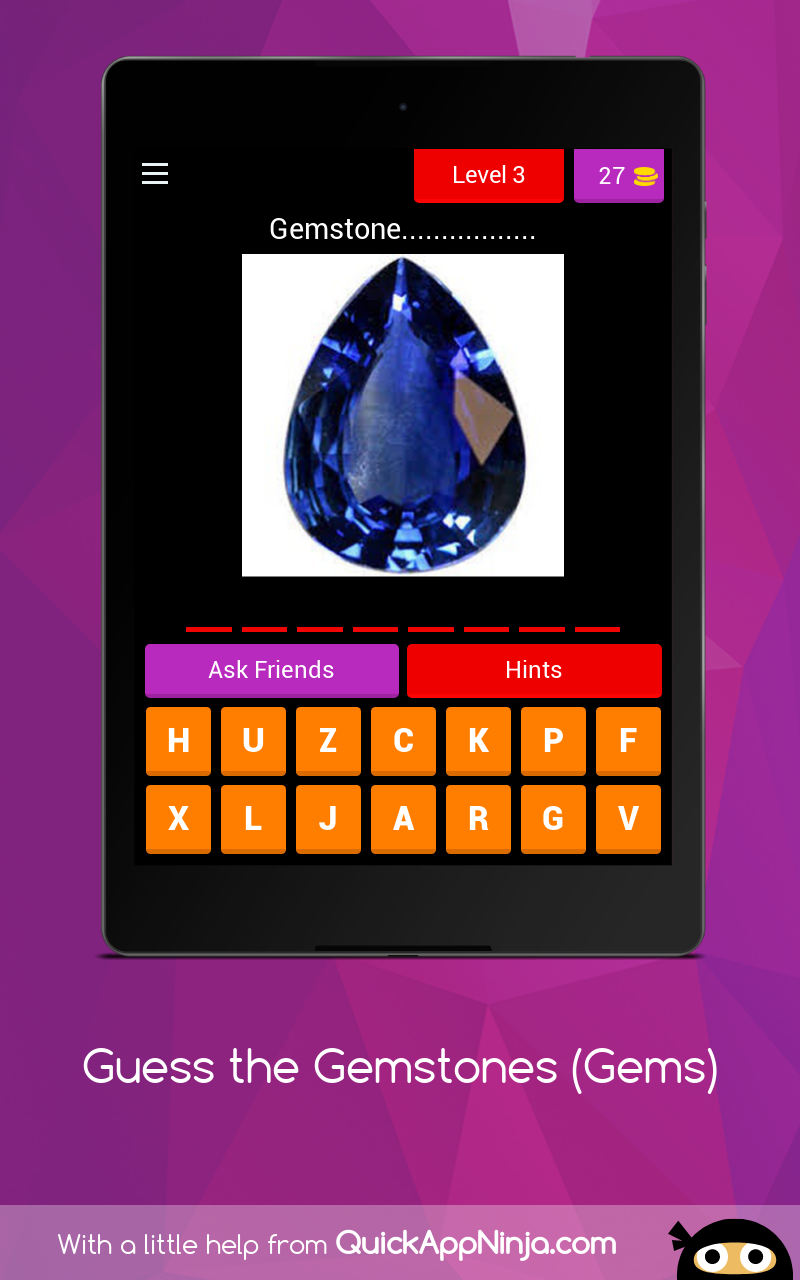 Guess the Gemstones (Gems) - App on Amazon Appstore