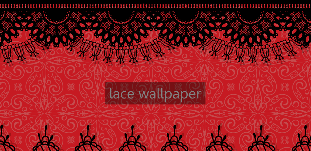 Black And Red Lace Background