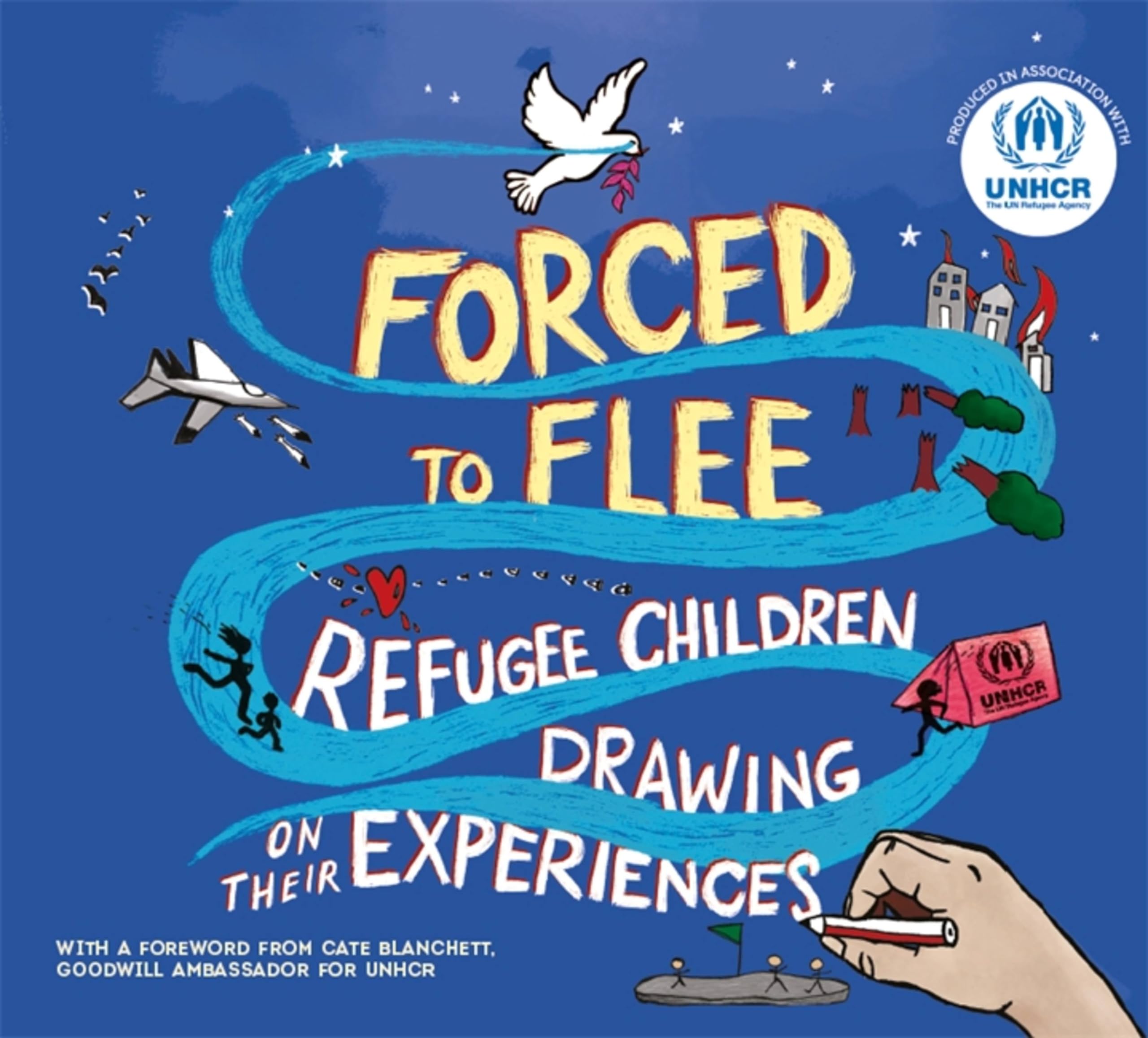 Forced to Flee: Refugee Children Drawing on their Experiences: Amazon ...