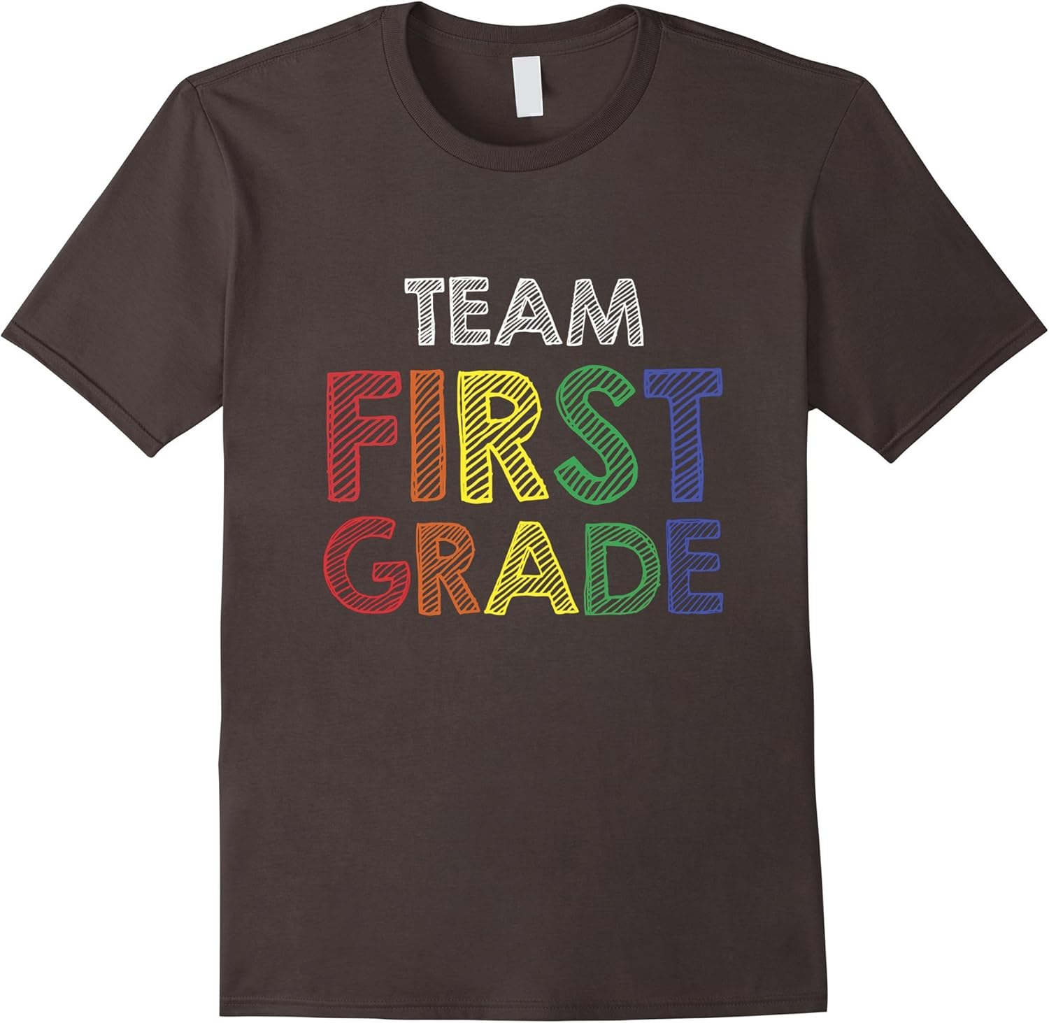 Amazon.com: Team First Grade Tshirt Cute Back To School Shirt ...