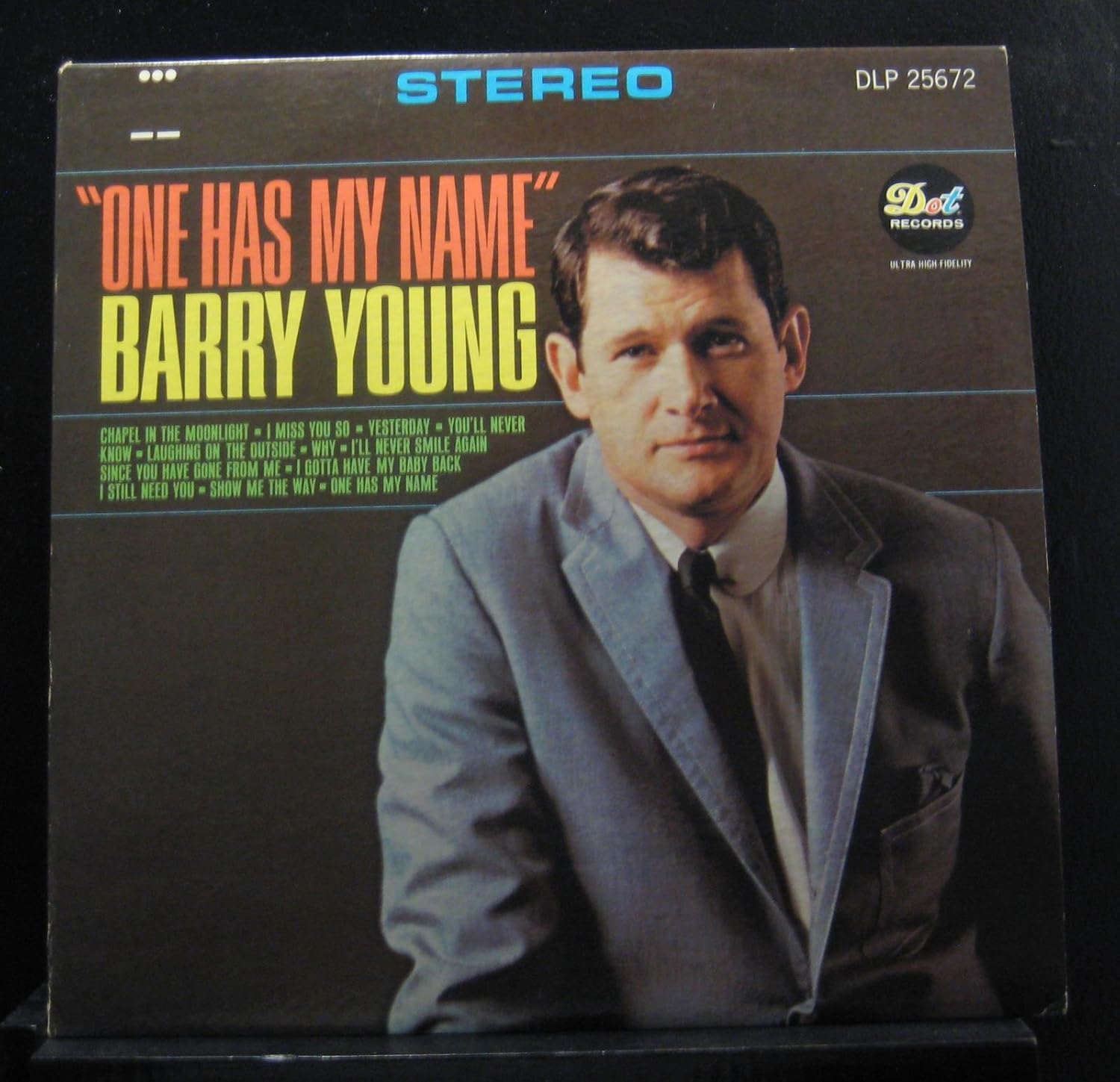 Amazon.com: Barry Young - One Has My Name - Lp Vinyl Record: CDs & Vinyl