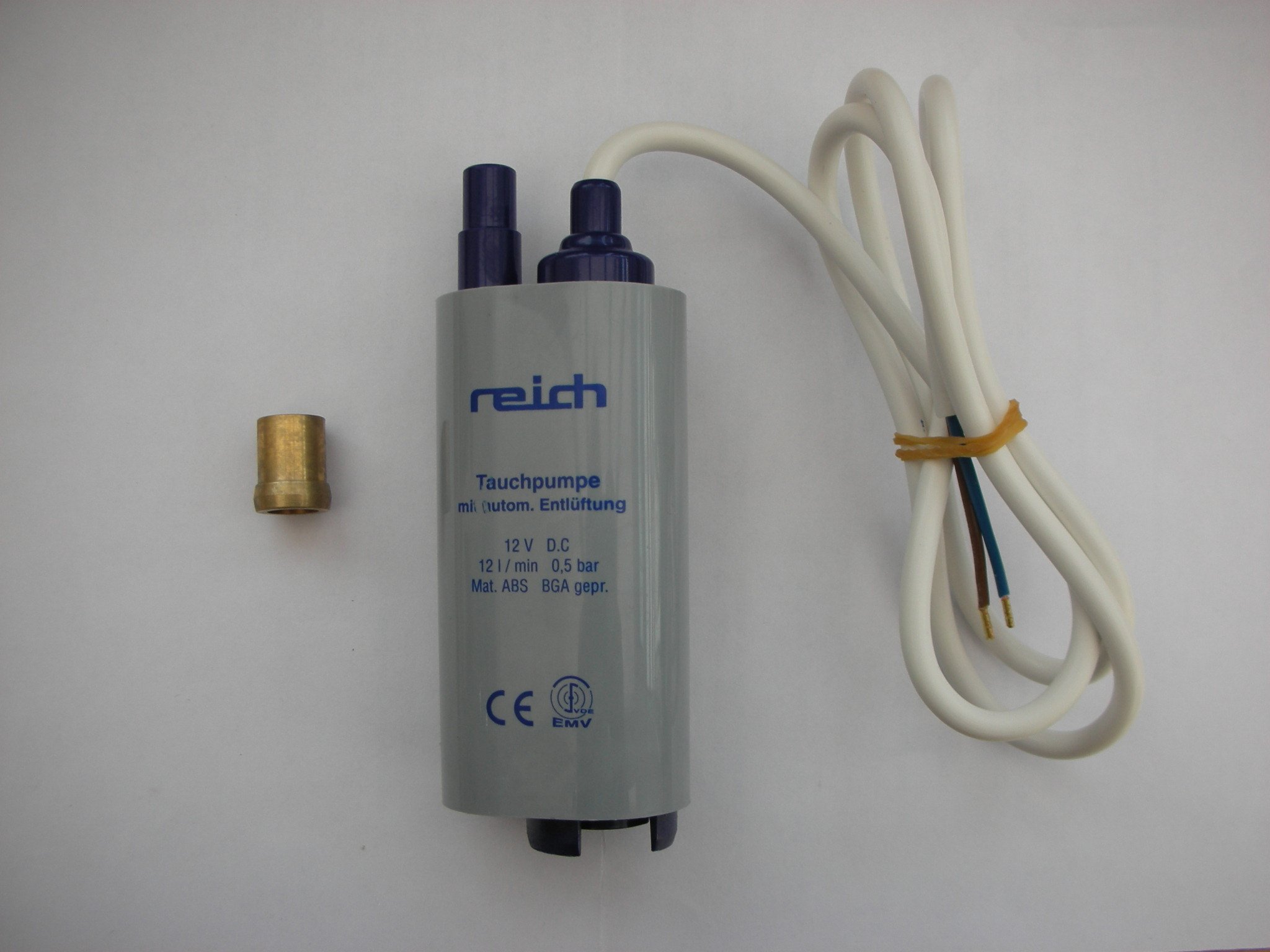 Reich Submersible Pump 12 litres per minute : Amazon.co.uk: DIY & Tools