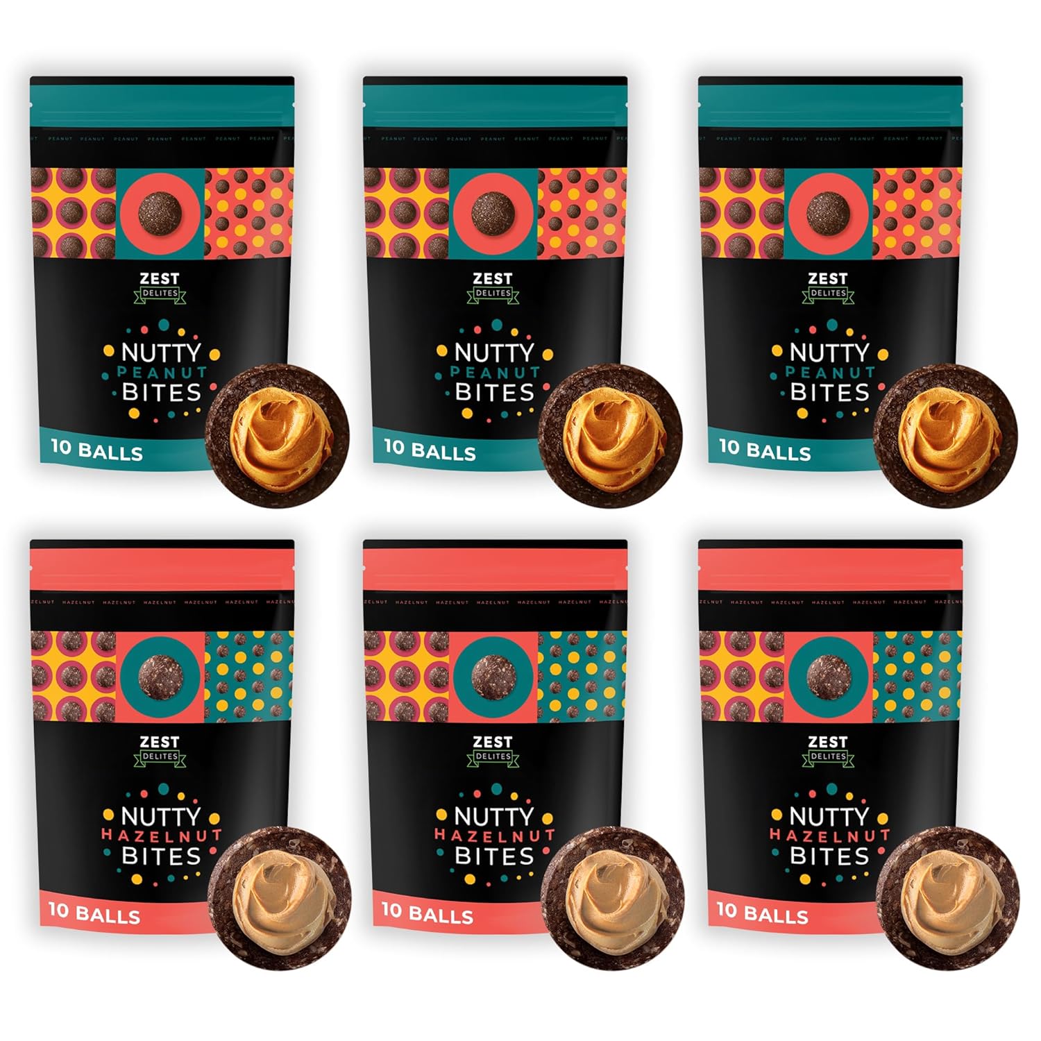 Amazon.com: Vegan Snacks by Zest Delites, Bulk Healthy Snacks with ...