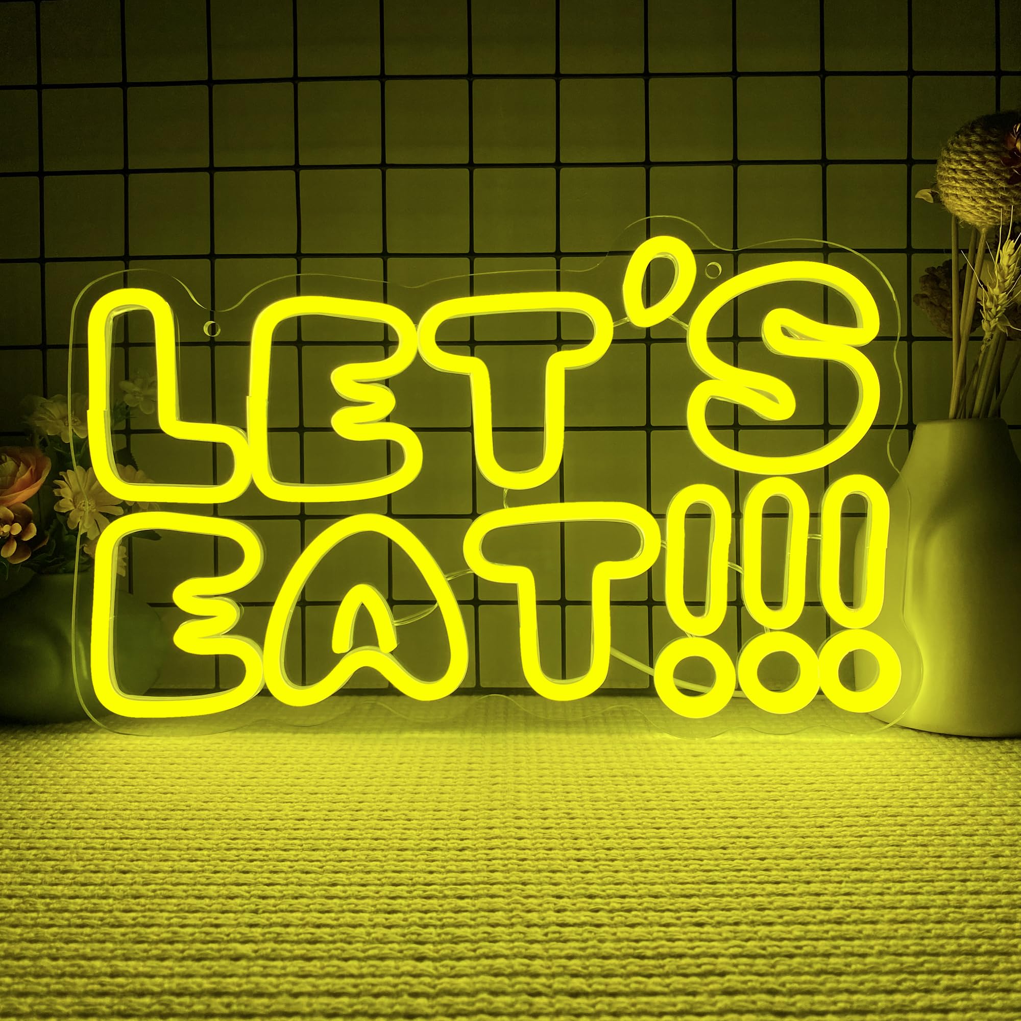 Amazon.com: Foxiden Let's Eat Five Nights at Freddy's Fnaf - Letrero de ...