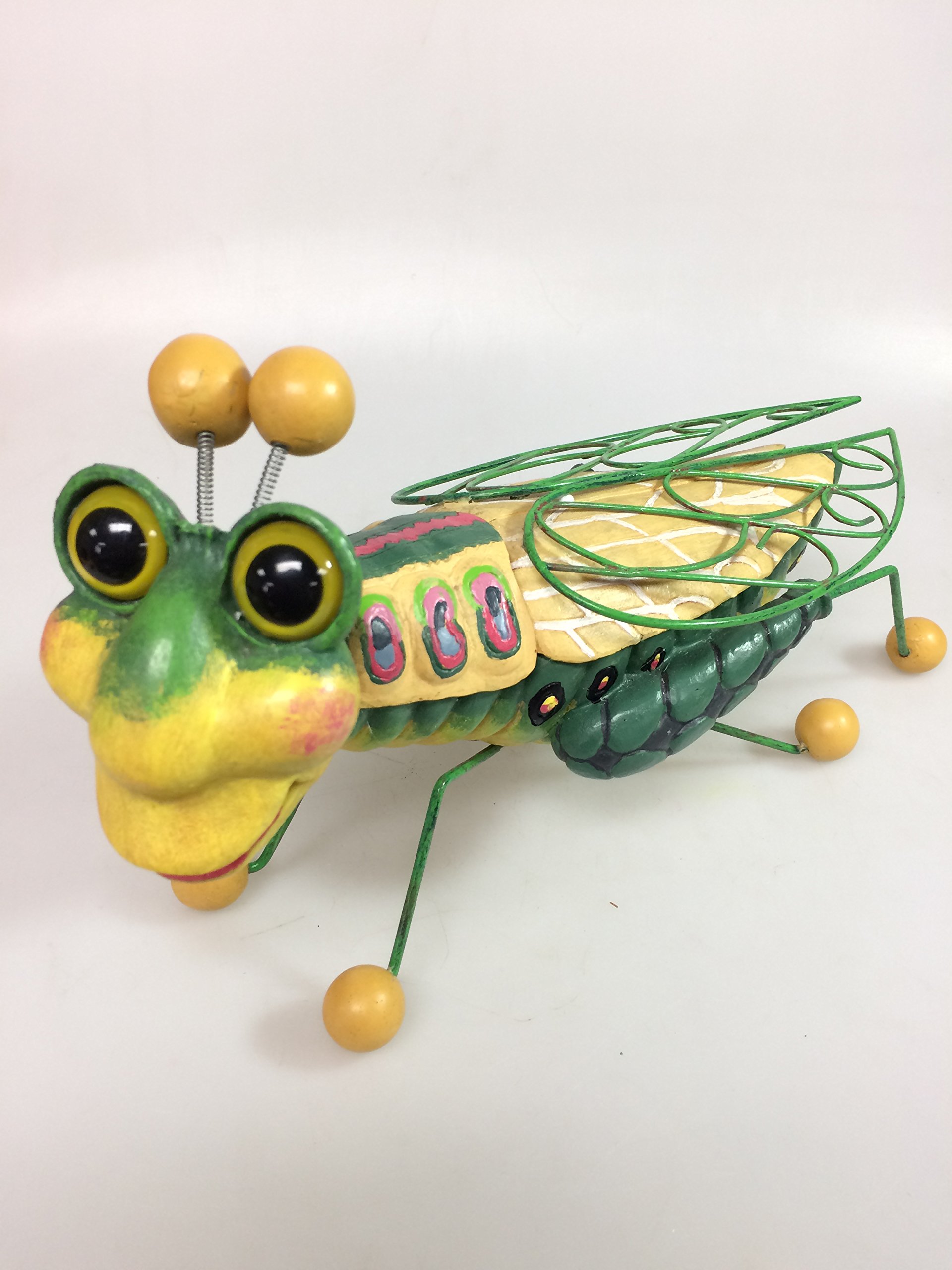 Amazon.com : Grasshopper Figurine Garden Stick : Patio, Lawn & Garden