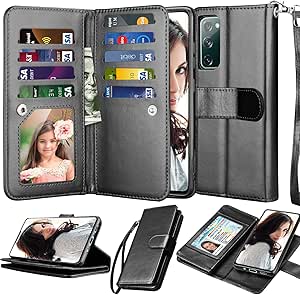 Amazon.com: NJJEX Galaxy S20 FE 5G Case, for Samsung S20 Fan Edition/ S20 FE 5G Wallet Case, [9 ...