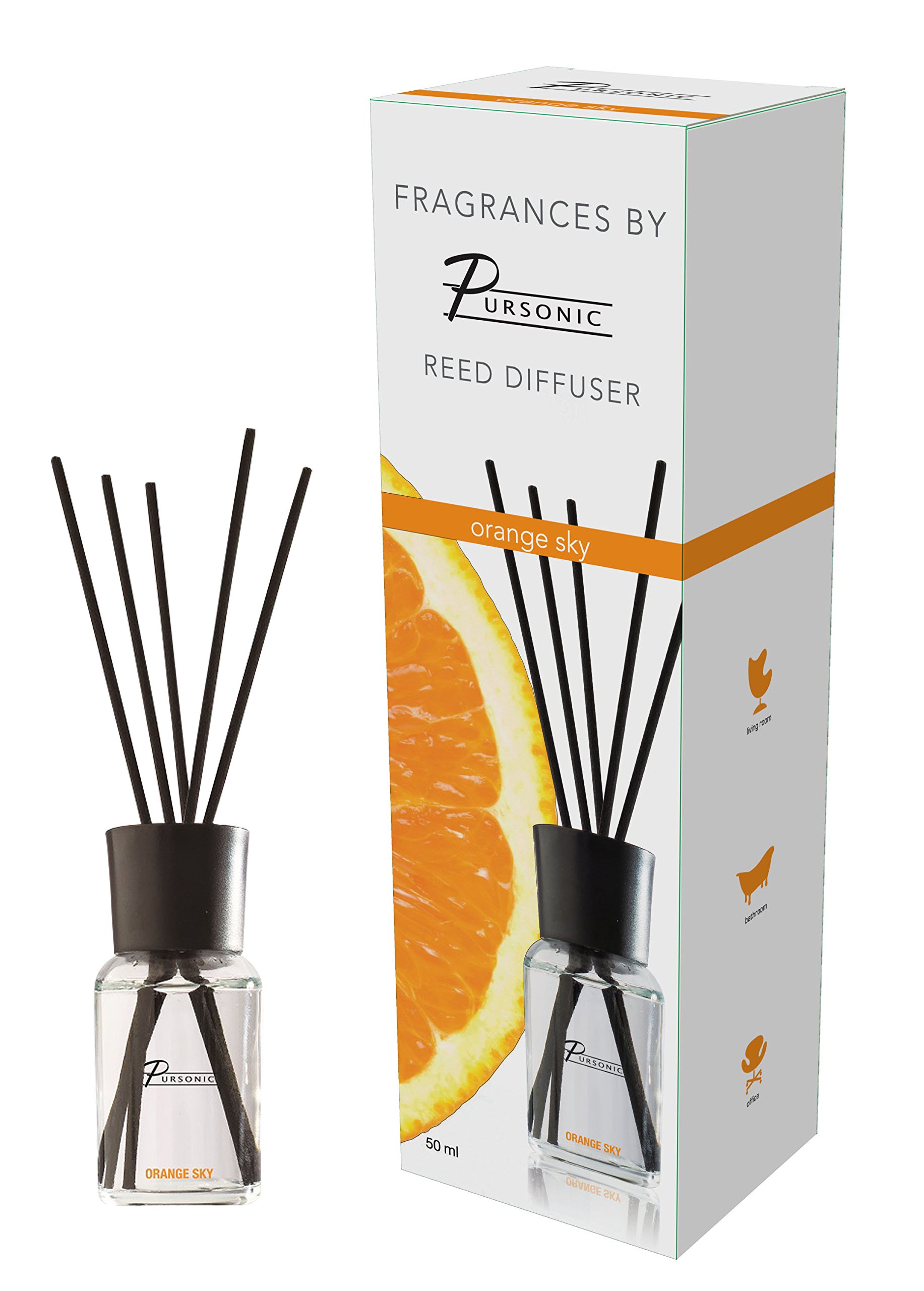 Amazon.com: Pursonic Orange Sky Reed Diffusers : Home & Kitchen