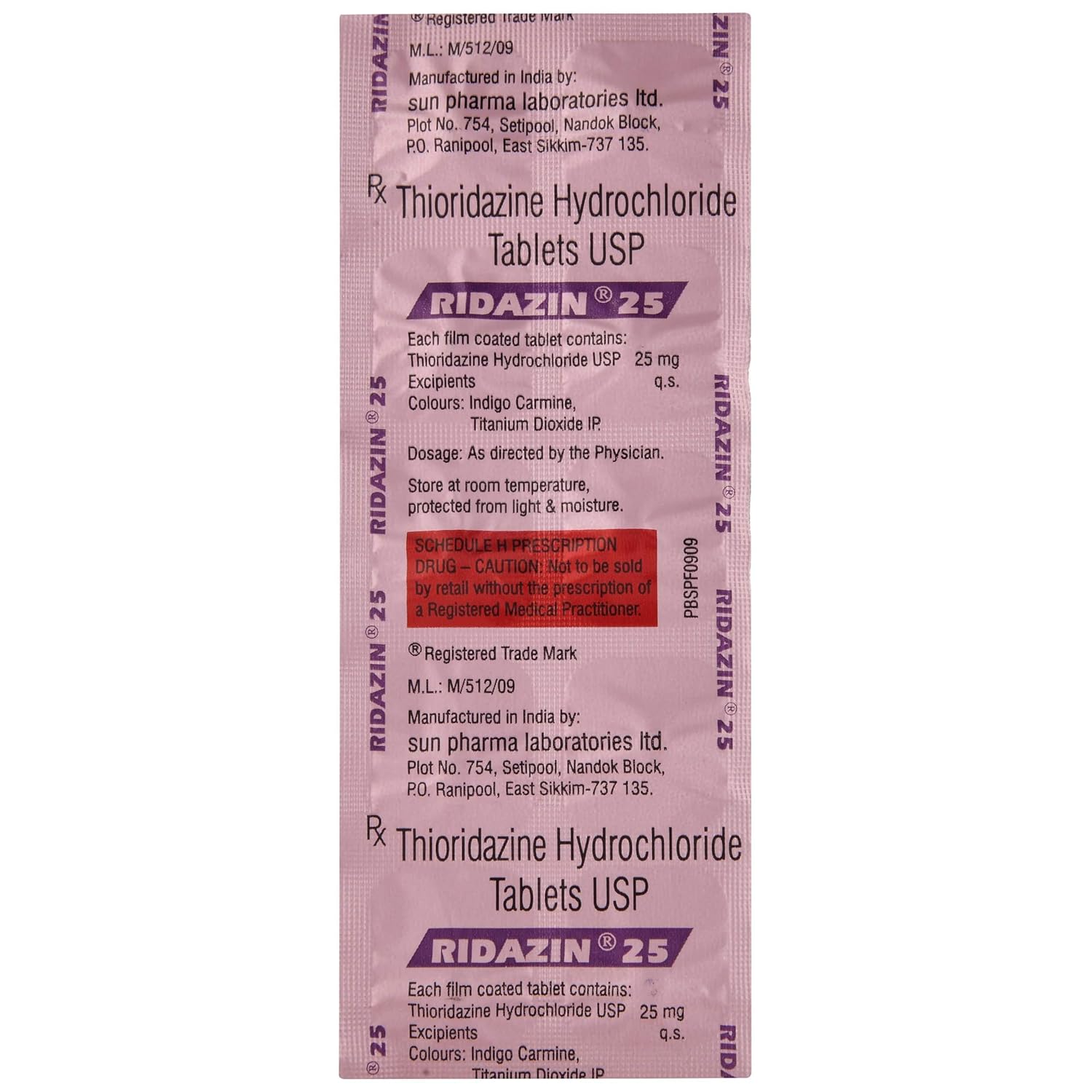 Ridazin 25 - Strip of 10 Tablets : Amazon.in: Health & Personal Care