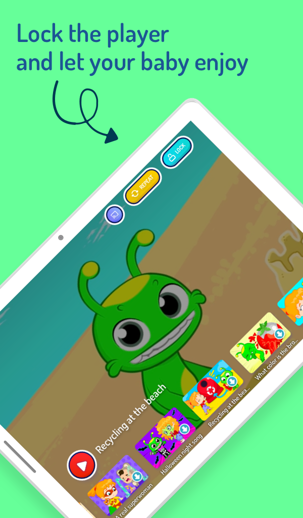 Groovy The Martian - Cartoon and songs for kids - App on Amazon Appstore