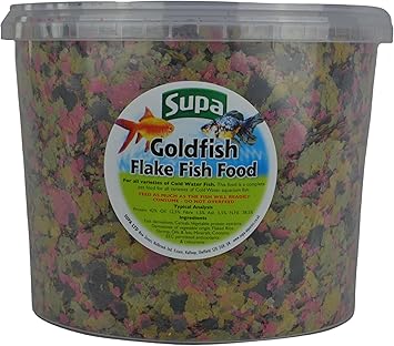 Supa Goldfish Flake Fish Food 3 Litre | Complete Nutritious Diet For ...