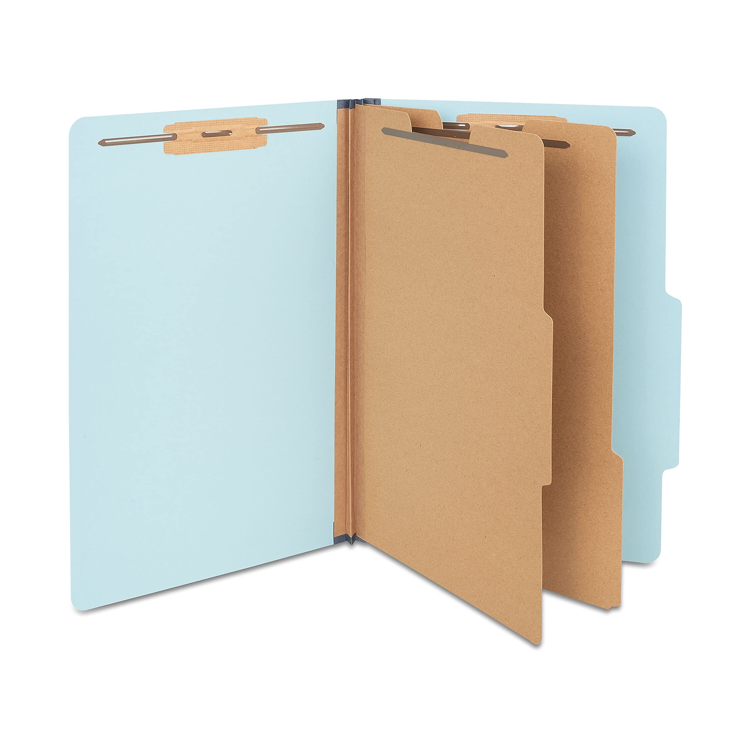 Amazon.com : Staples Pressboard Classification Folder, 2-Dividers, 2.5 ...