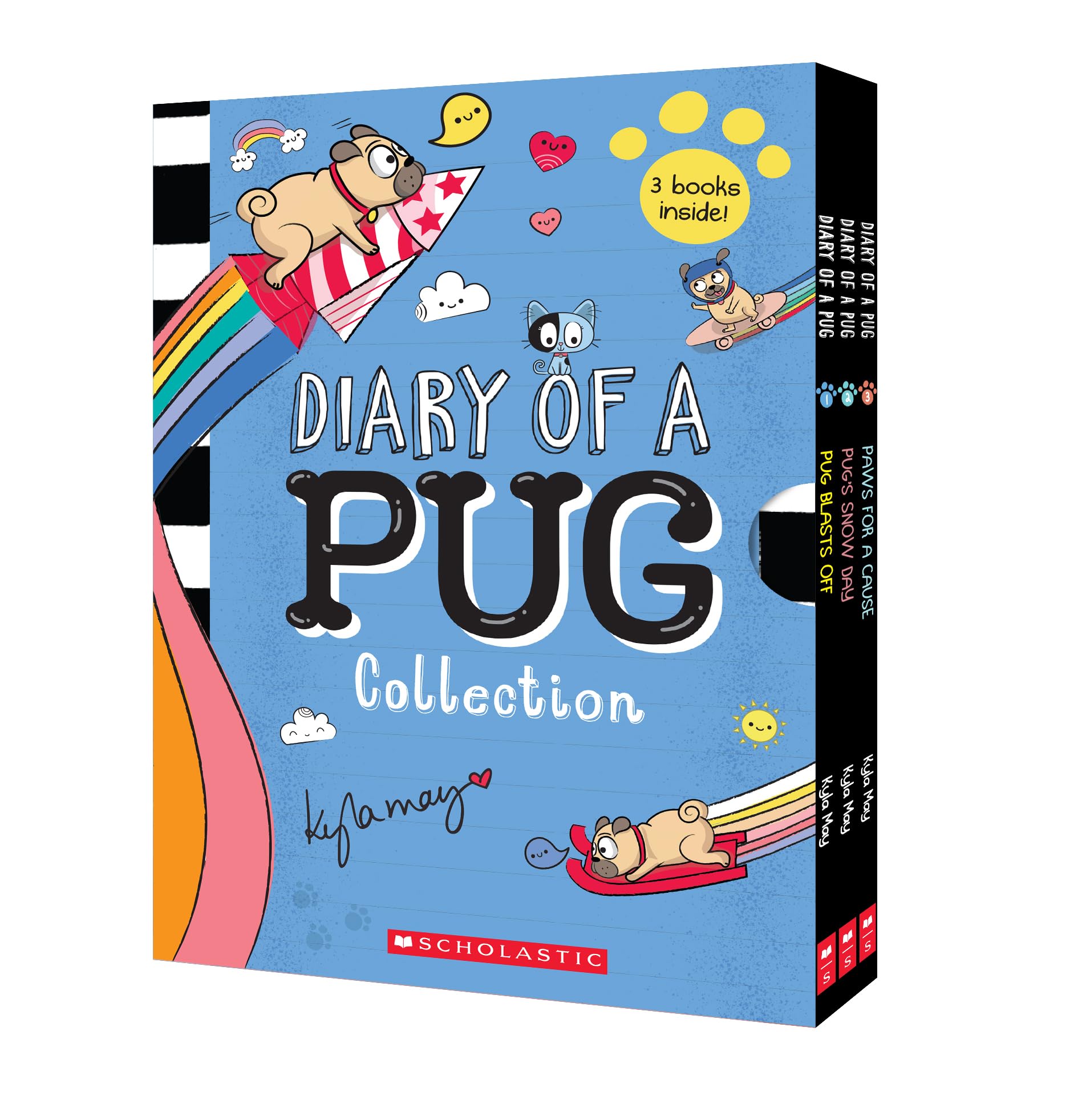 Diary of a Pug 3-Book Collection : May, Kyla: Amazon.com.au: Books