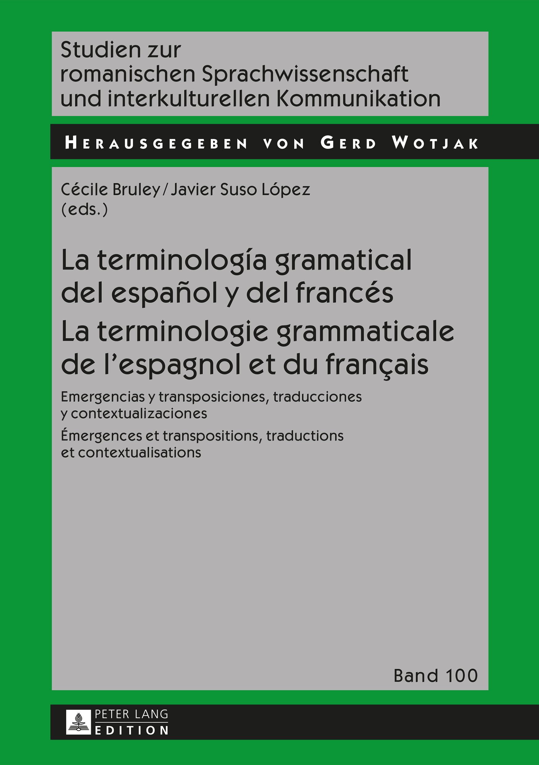 Buy La terminología gramatical del español y del francés- La ...