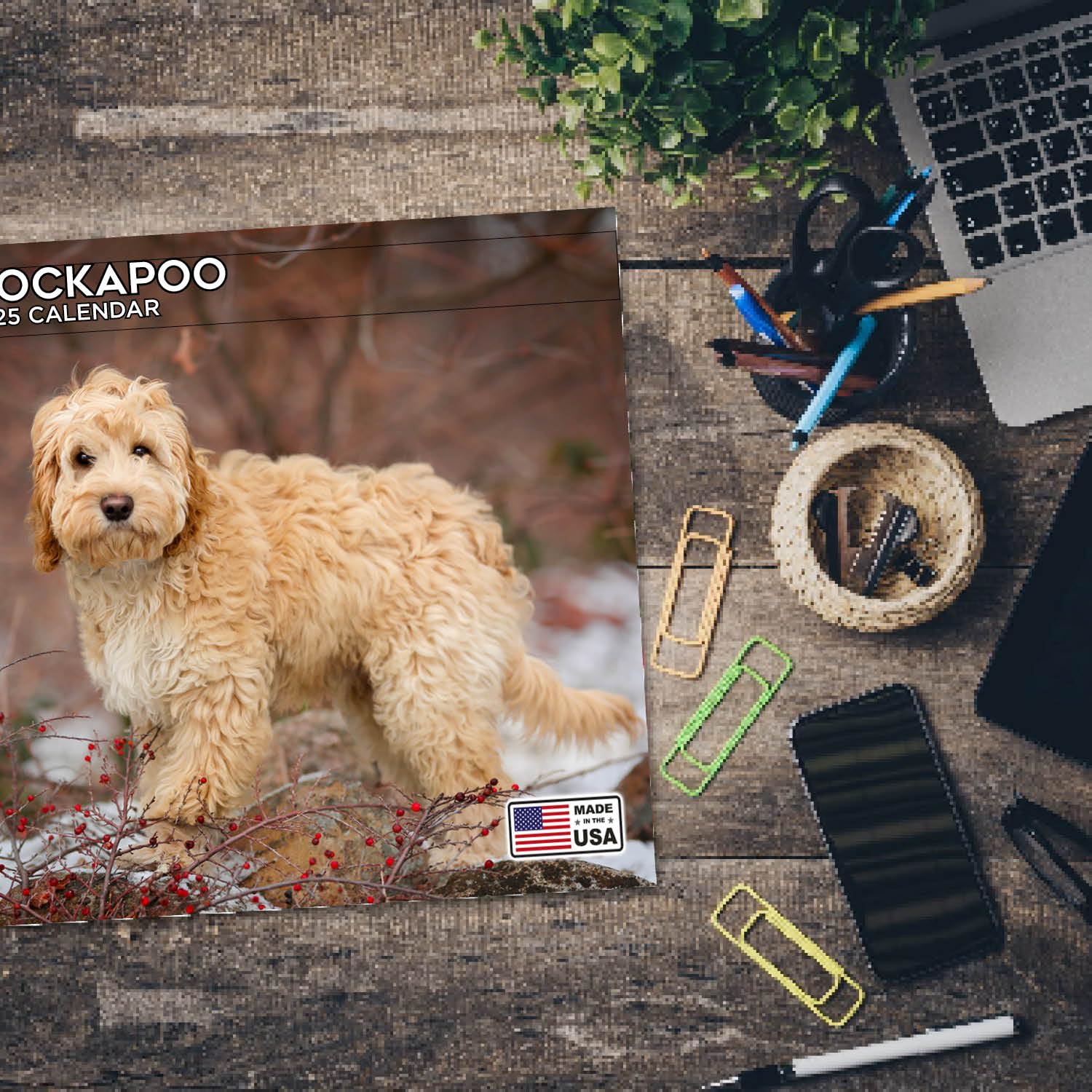 Snapklik.com : 2026 Cockapoo Calendar - Dog Breed Wall Calendar - 12 X ...