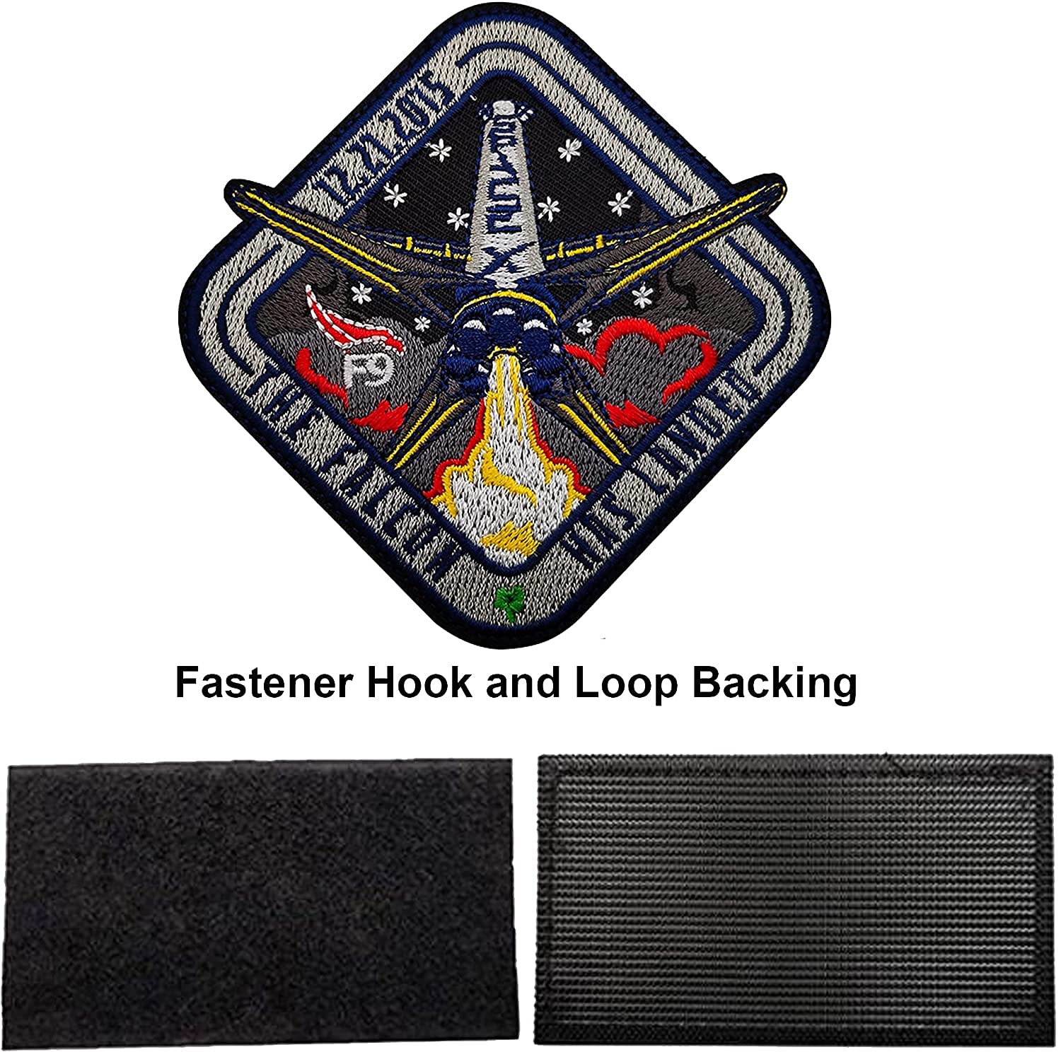 Falcon 9 Logo SpaceX Launches, Then Lands, A Brand New Version Of Its