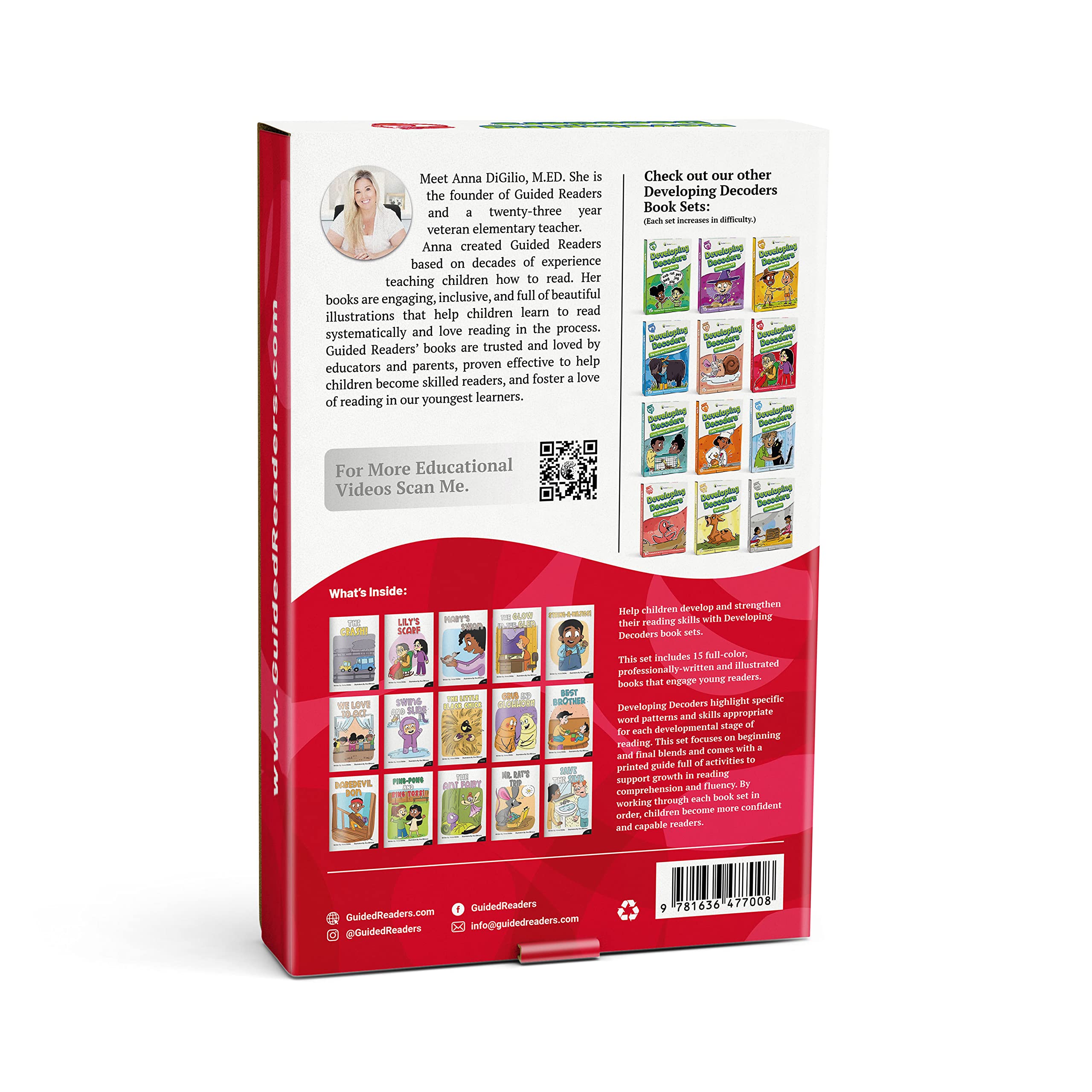 Snapklik.com : Decodable Readers: 15 Beginning And Final Blends Phonics ...