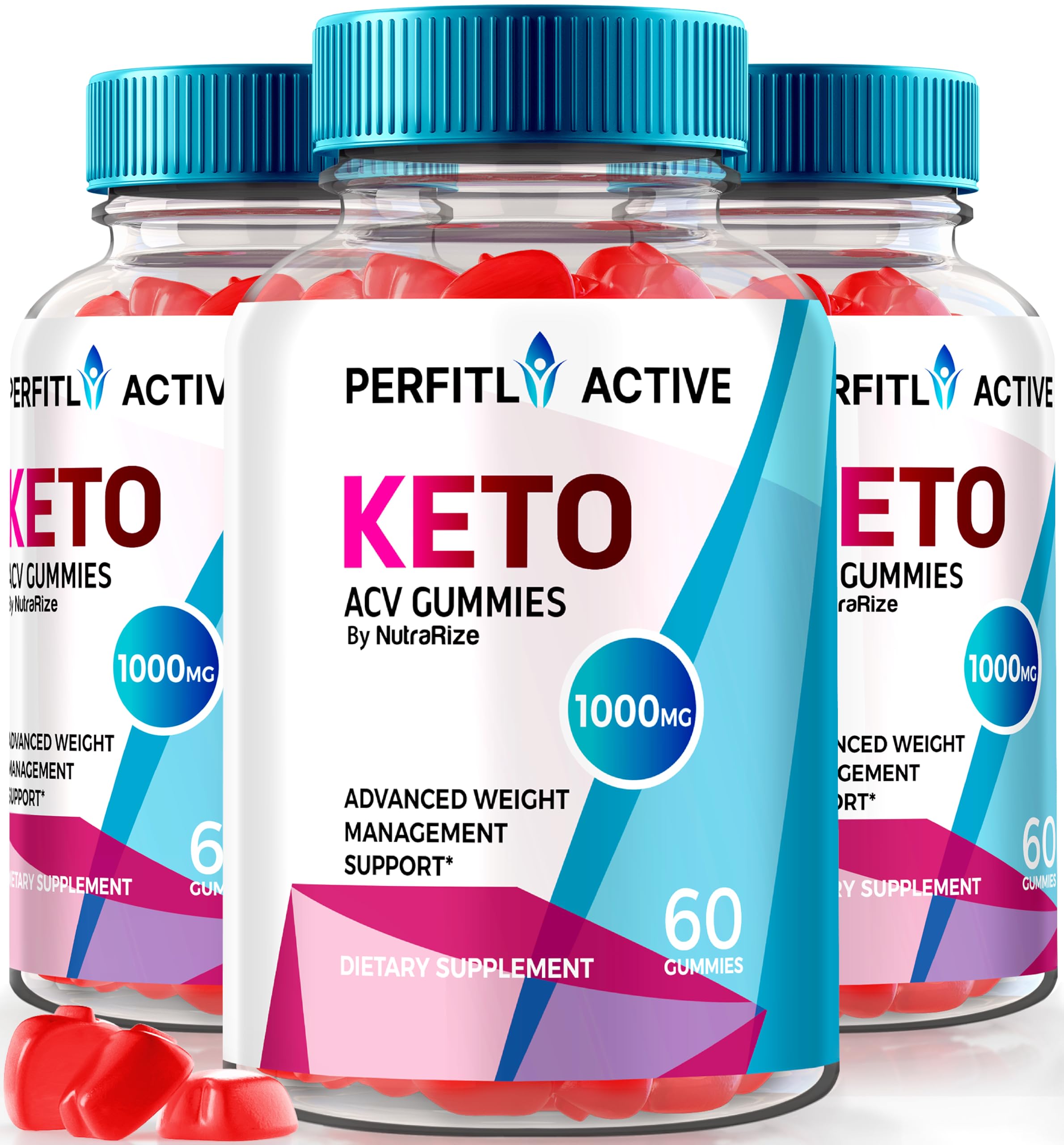 Amazon.com: (3 Pack) Perfitly Active Keto ACV Gummies for Advanced ...