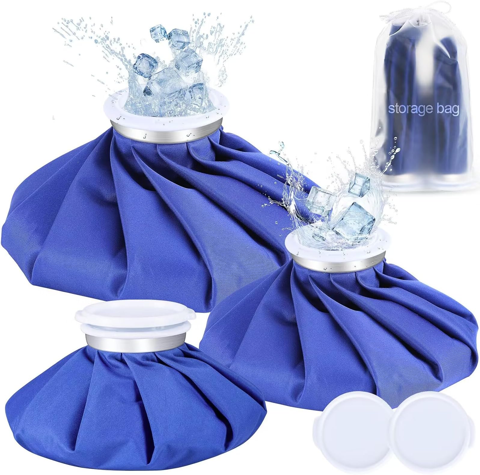 Amazon.com: Ice Packs for Injuries Reusable, New Generation Thickening Physical Therapy Cold ...